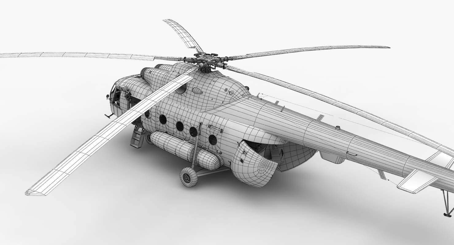 Mi-17 Czech Air Force Animated 3D Model by pukamakara