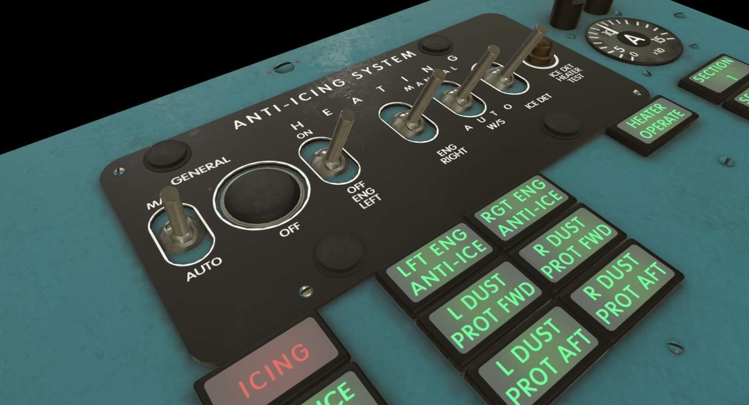 Mi-8MT Mi-17MT Left Overhead Board (English) 3D Model by pukamakara