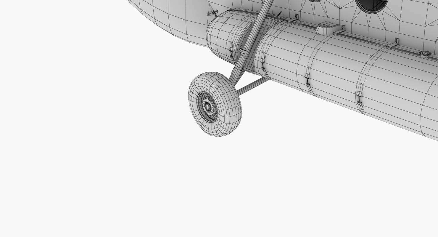 Mi-8MTV United Nations 3D Model by pukamakara