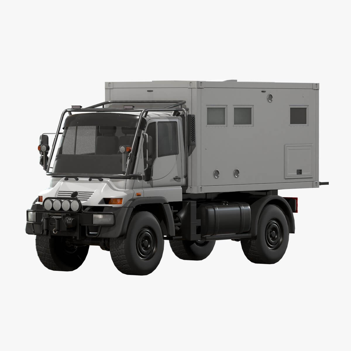 Motorhome MB Unimog U500 - 3D Model by pukamakara
