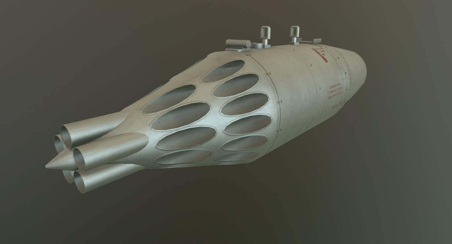 Rocket Launcher UB-32A 3D Model by pukamakara