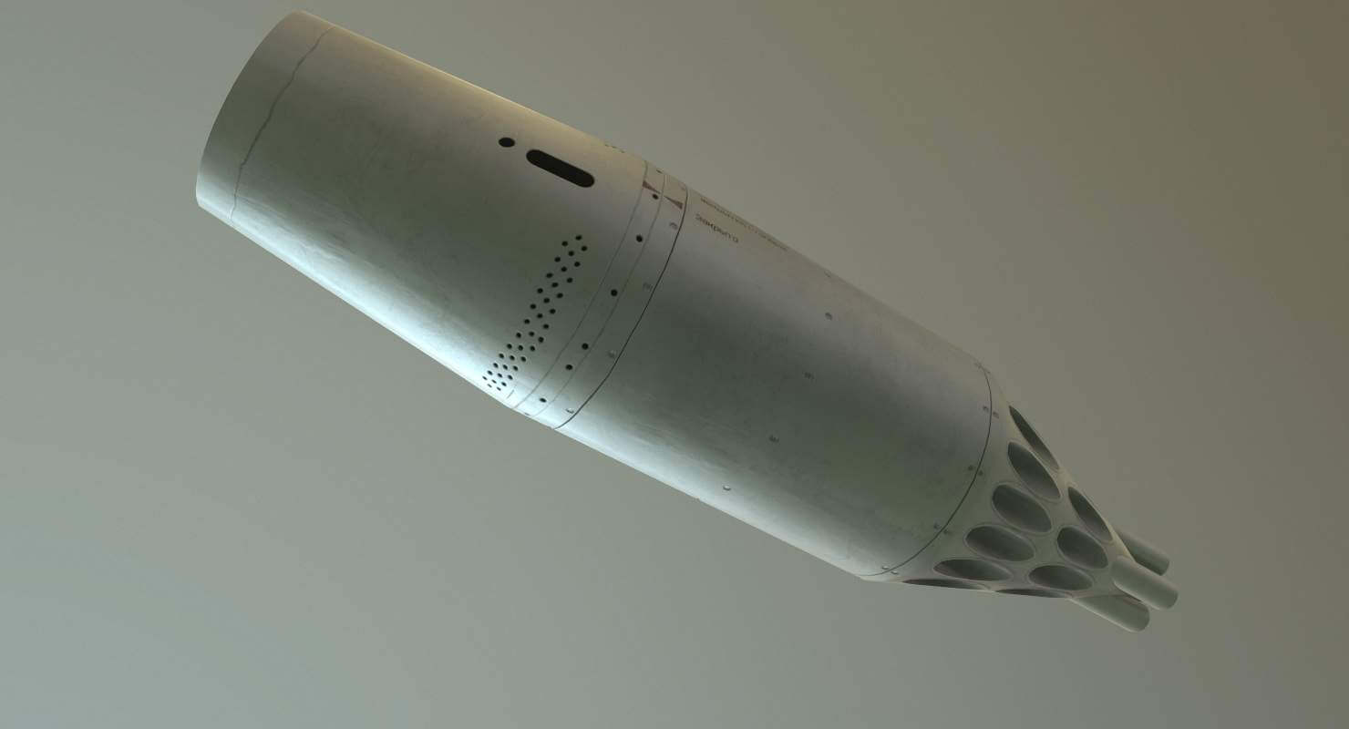 Rocket Launcher UB-32A 3D Model by pukamakara