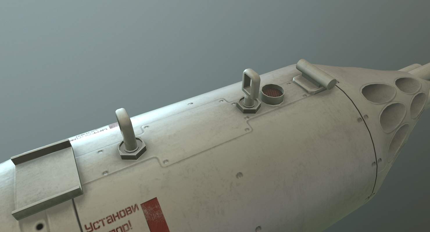 Rocket Launcher UB-32A 3D Model by pukamakara