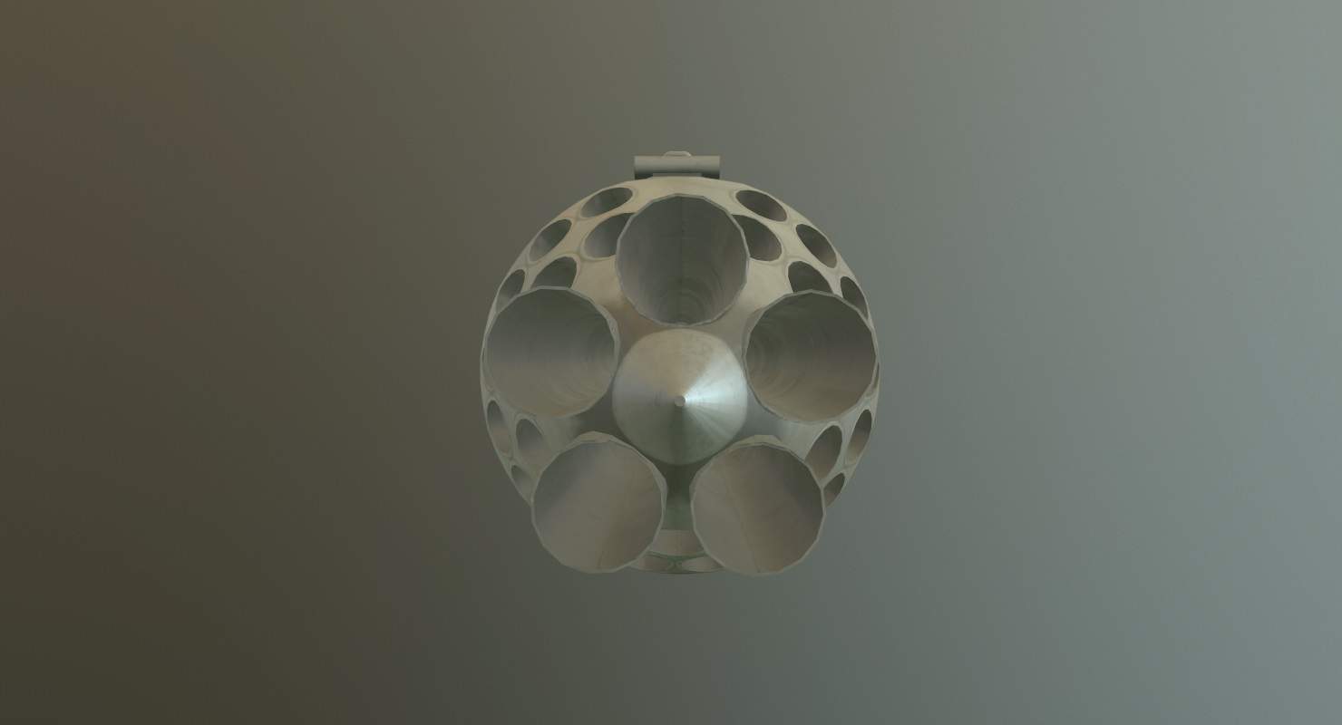 Rocket Launcher UB-32A 3D Model by pukamakara