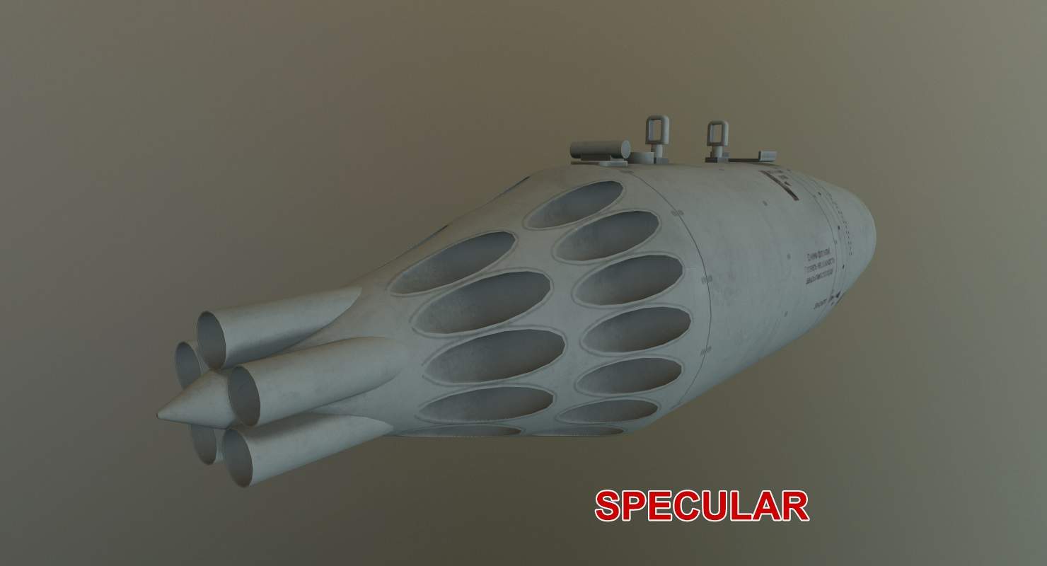 Rocket Launcher UB-32A 3D Model by pukamakara