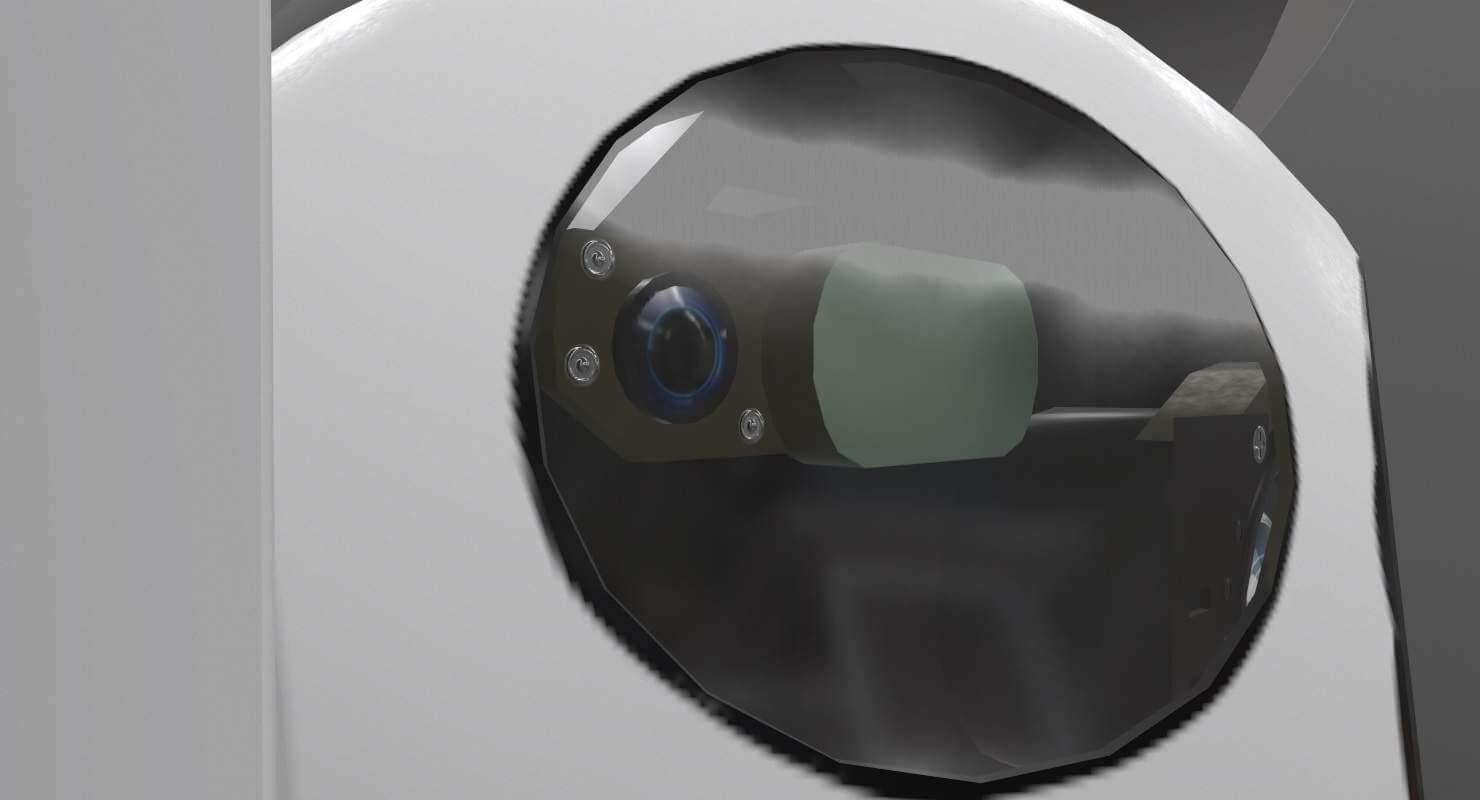 Wescam L3 White - 3D Model by pukamakara