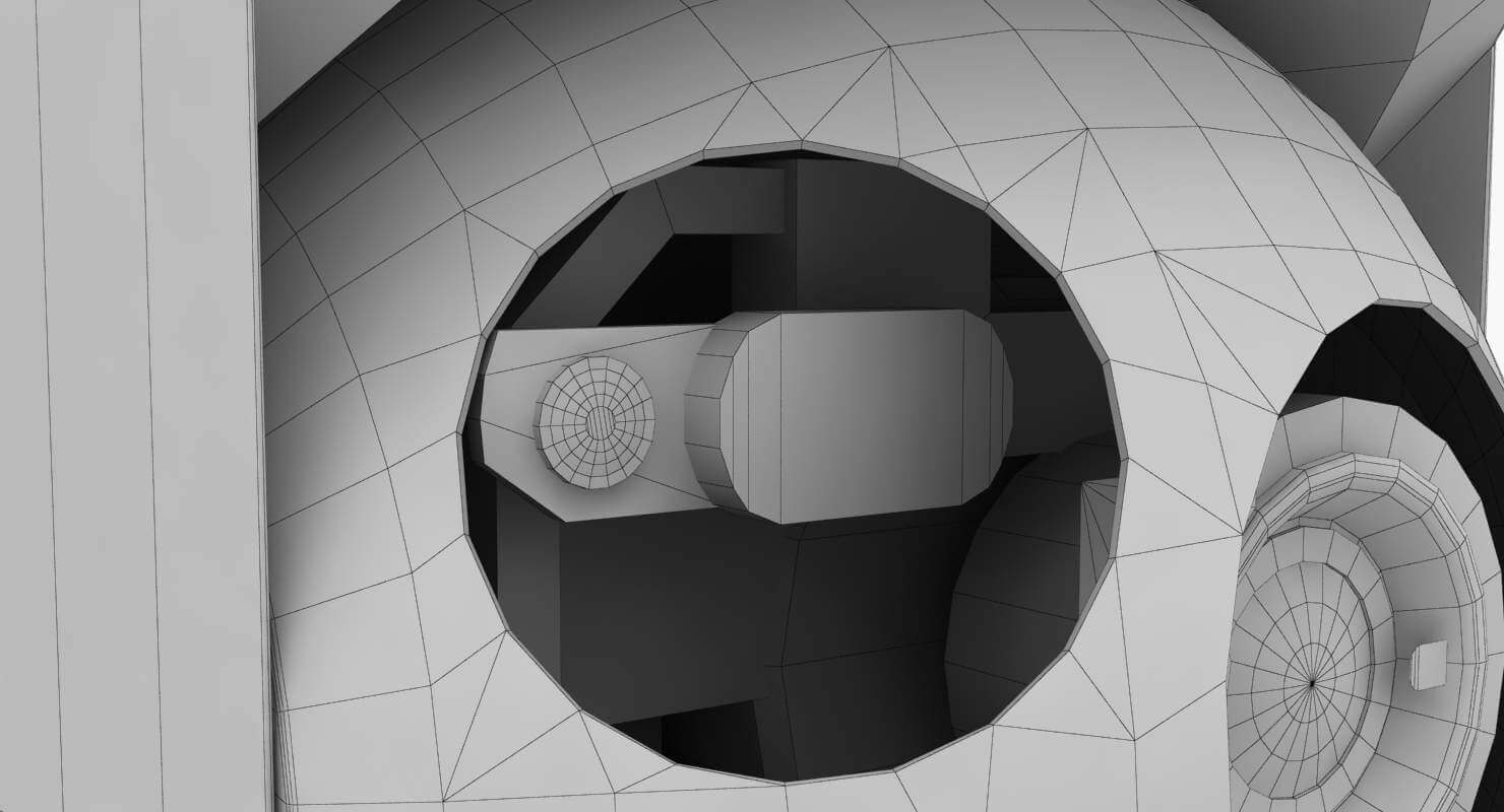 Wescam L3 White - 3D Model by pukamakara