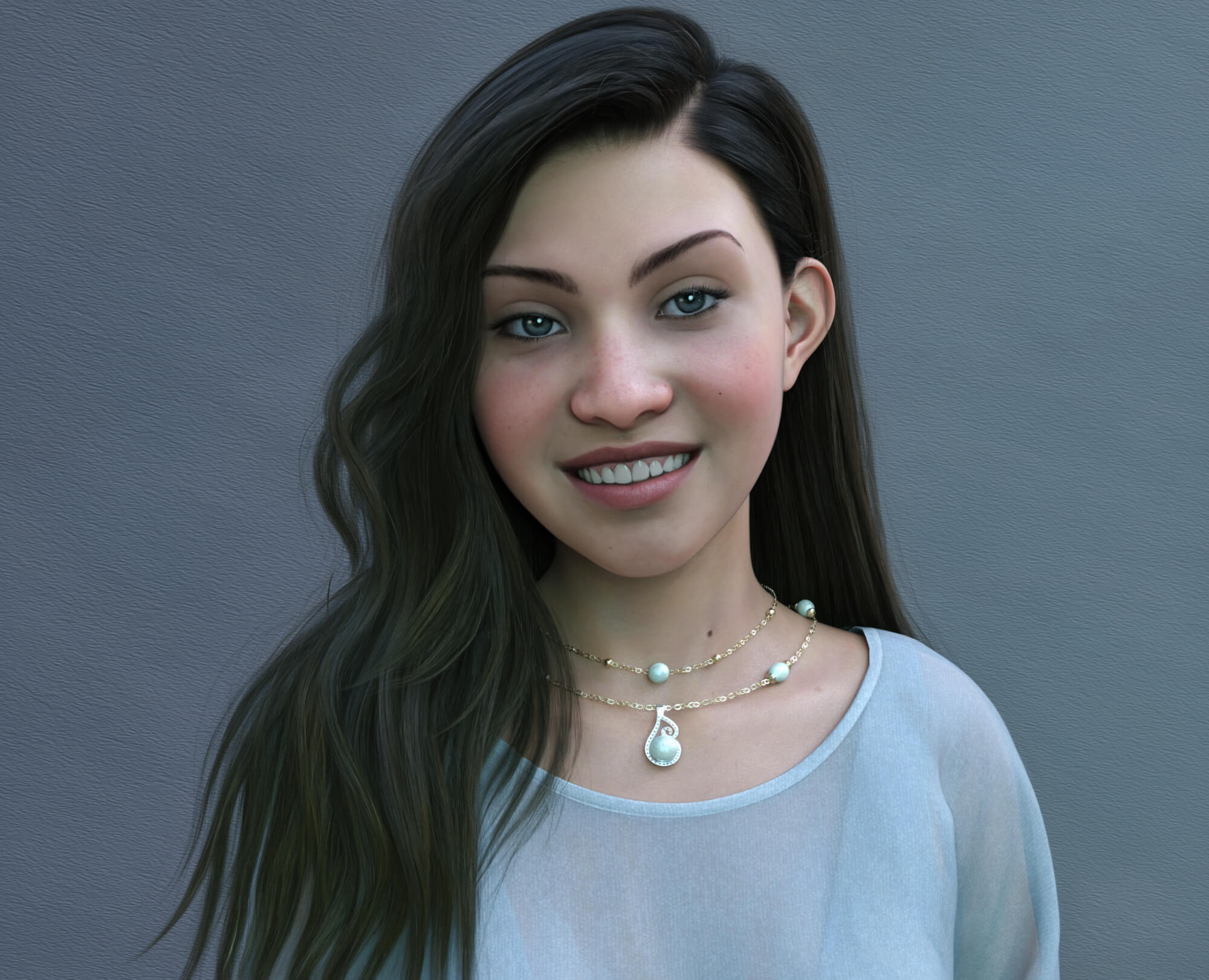 Ashley G 3D Render, Digital Art by puredigital101