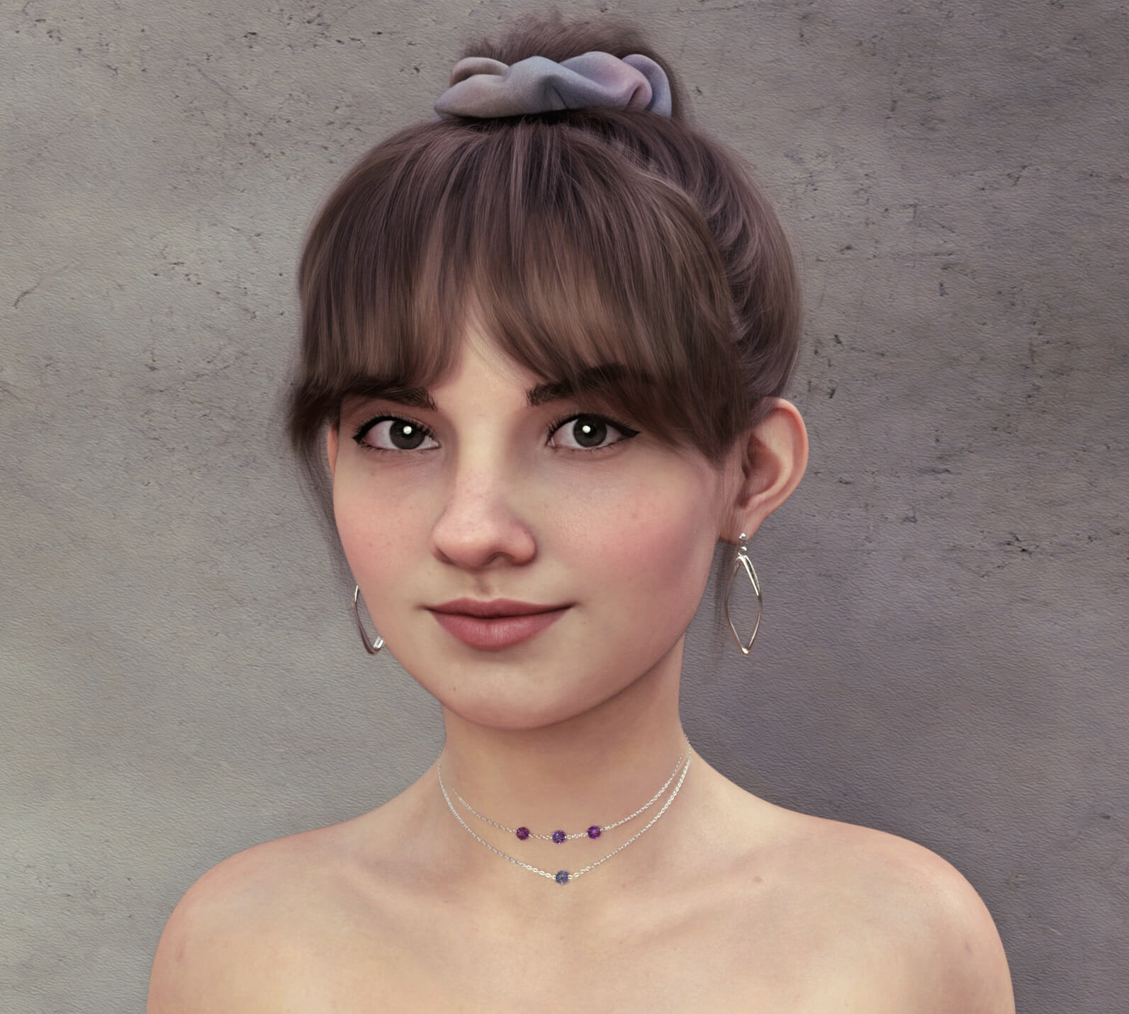 Beth 3D Render, Digital Art by puredigital101