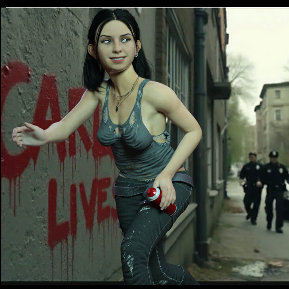 Scarlett the Bad Apple - Daz Content by puredigital101