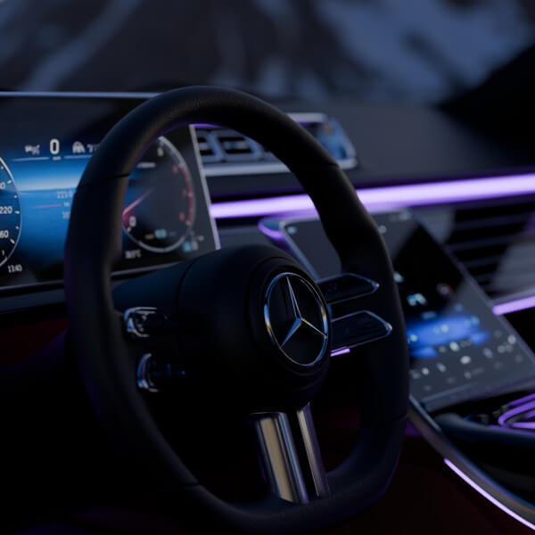 Mercedes Benz S-class - High Quality Wallpaper 3D Render