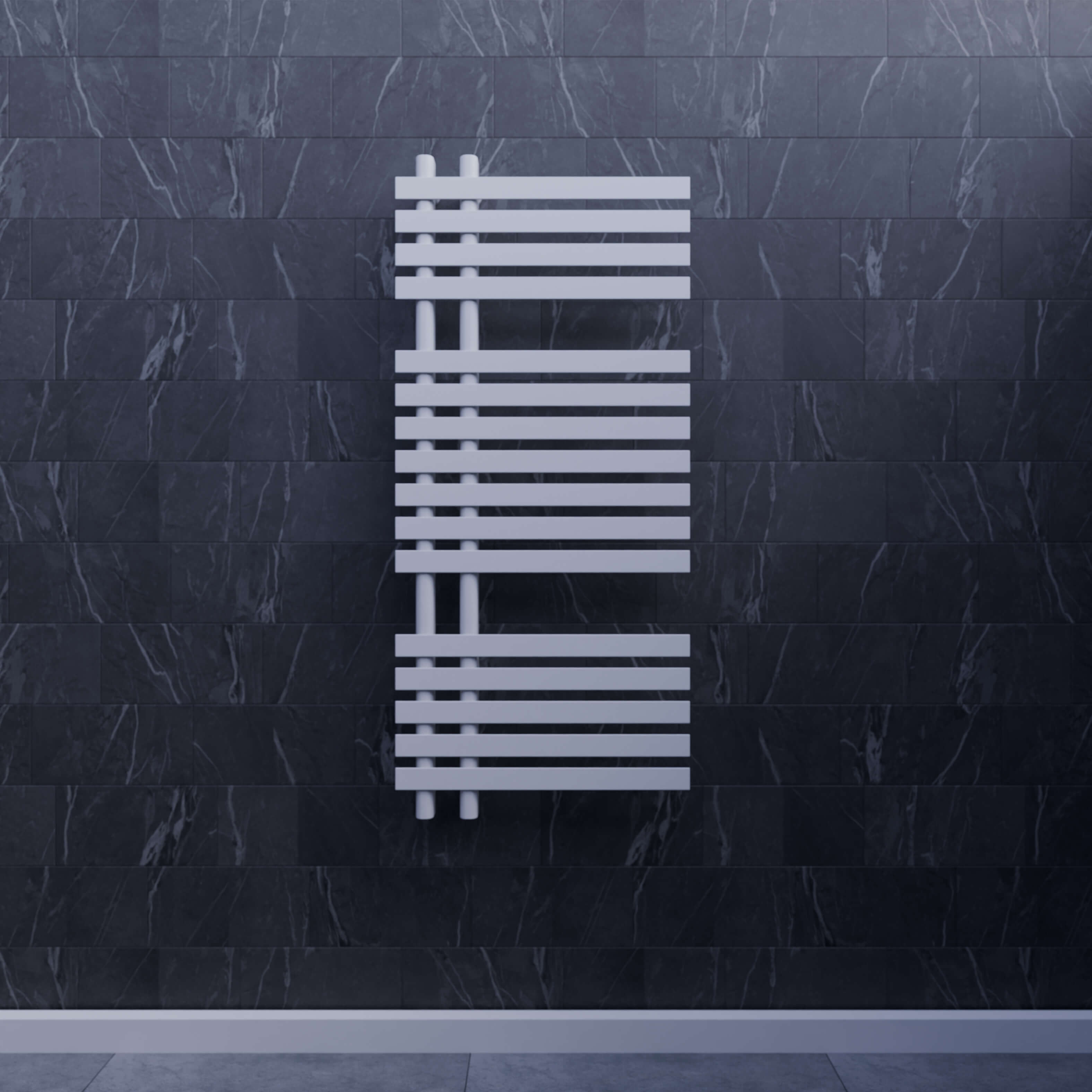 Modern Bathroom Radiator 3D Render, Digital Art by puscas_adryan