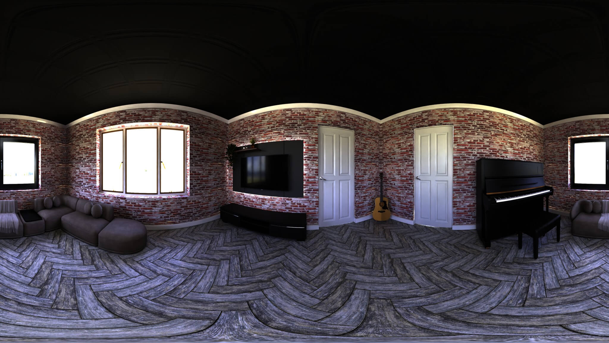 Interior Living Room Studio HDRI - Free HDR Image by puscas_adryan