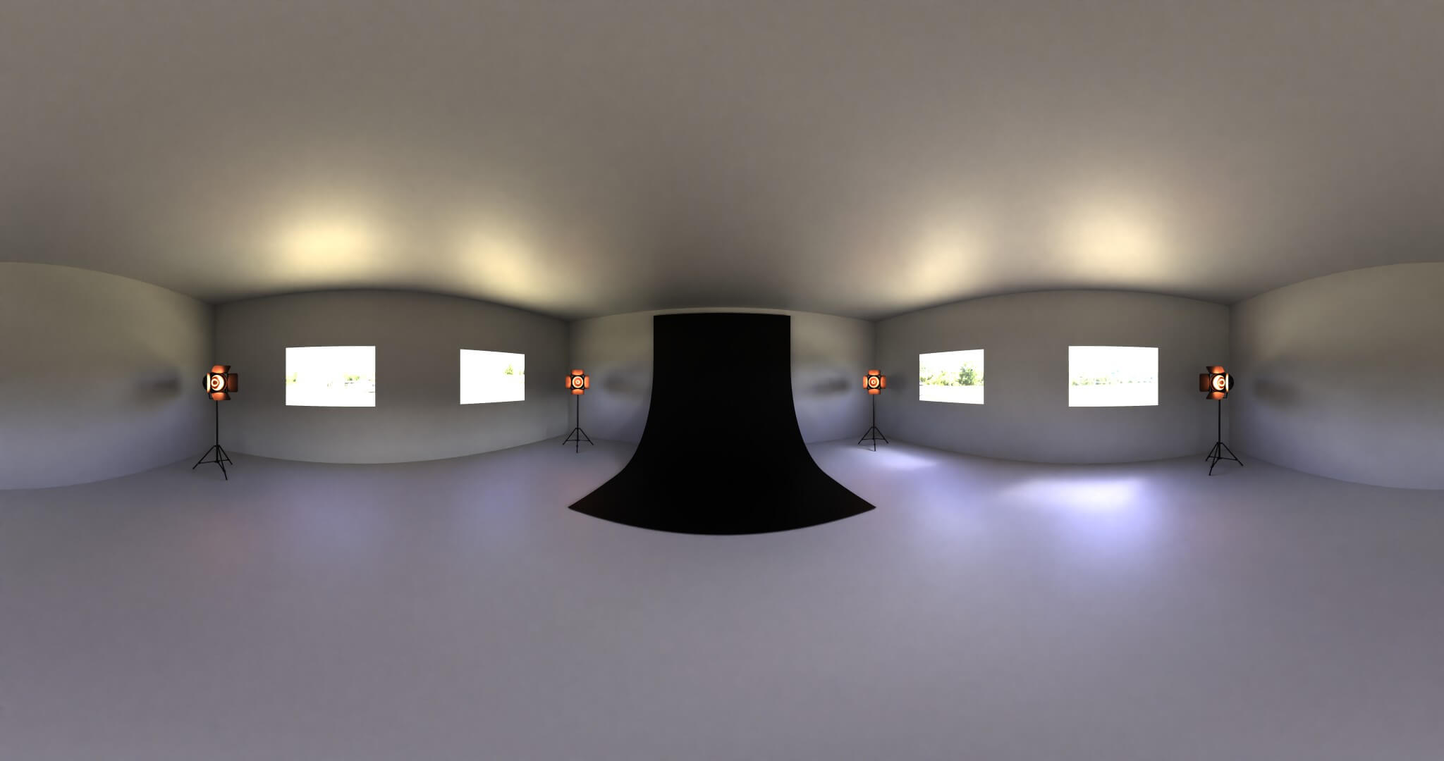 Interior Studio Render HDRI - HDR Image by puscas_adryan