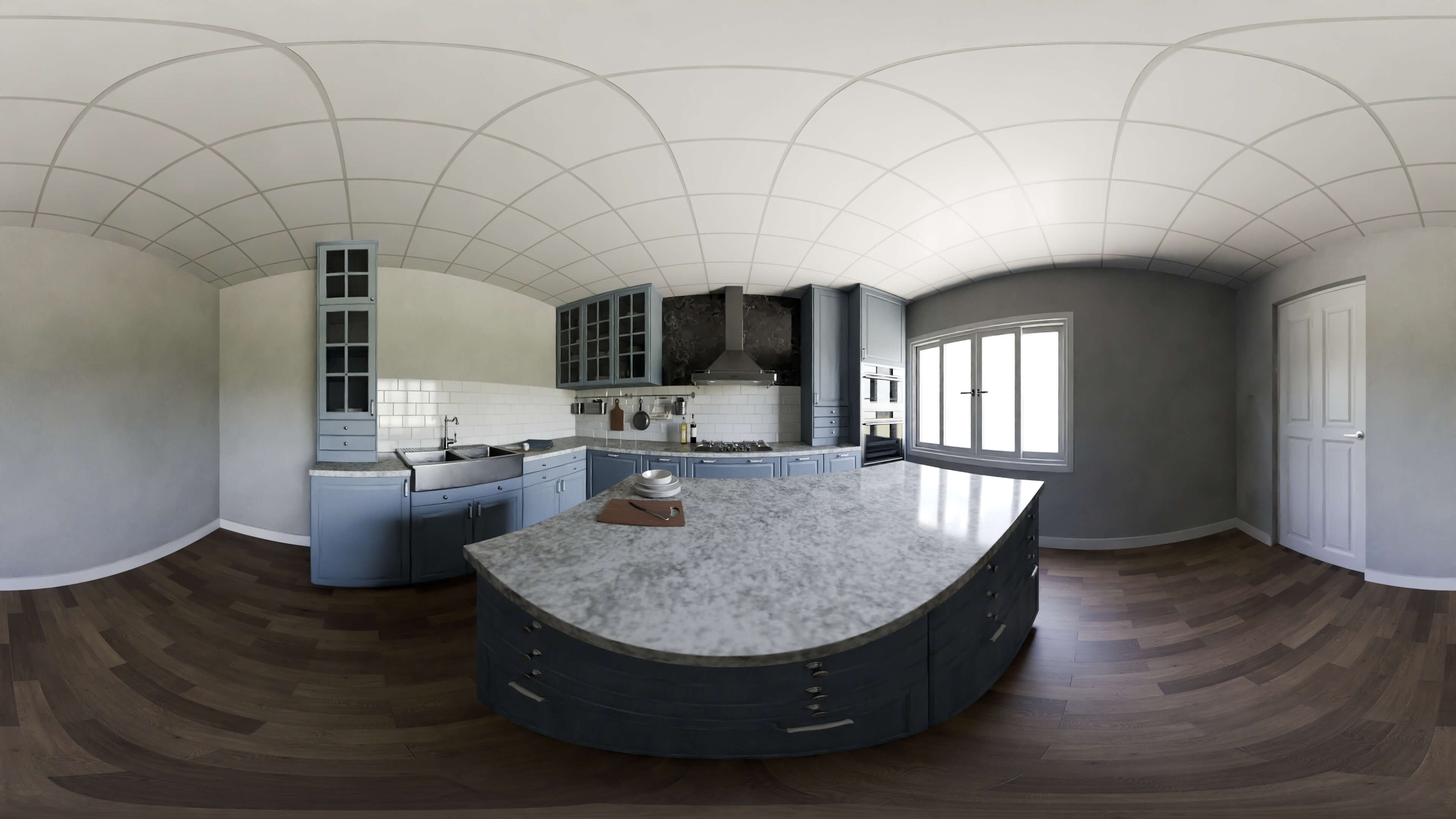 Kitchen Interior HDRI - HDR Image by puscas_adryan