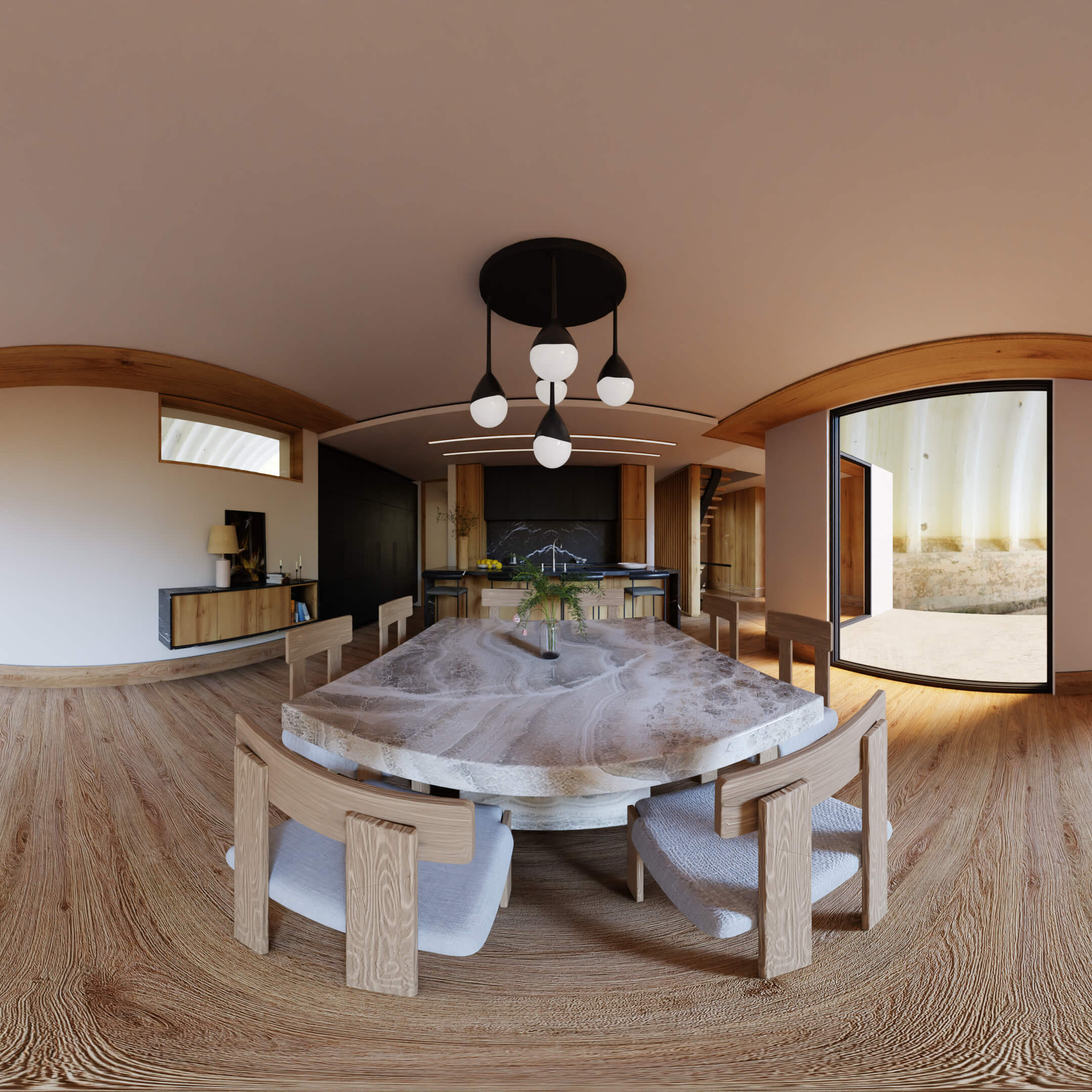 Kitchen Interior HDRI - Free HDR Image by puscas_adryan