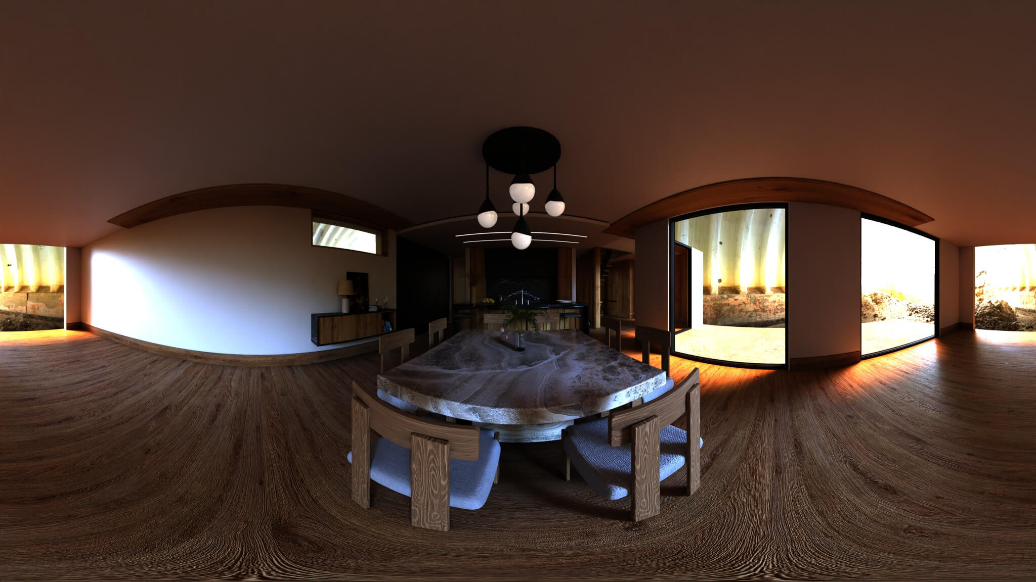 Kitchen Interior HDRI - Free HDR Image by puscas_adryan