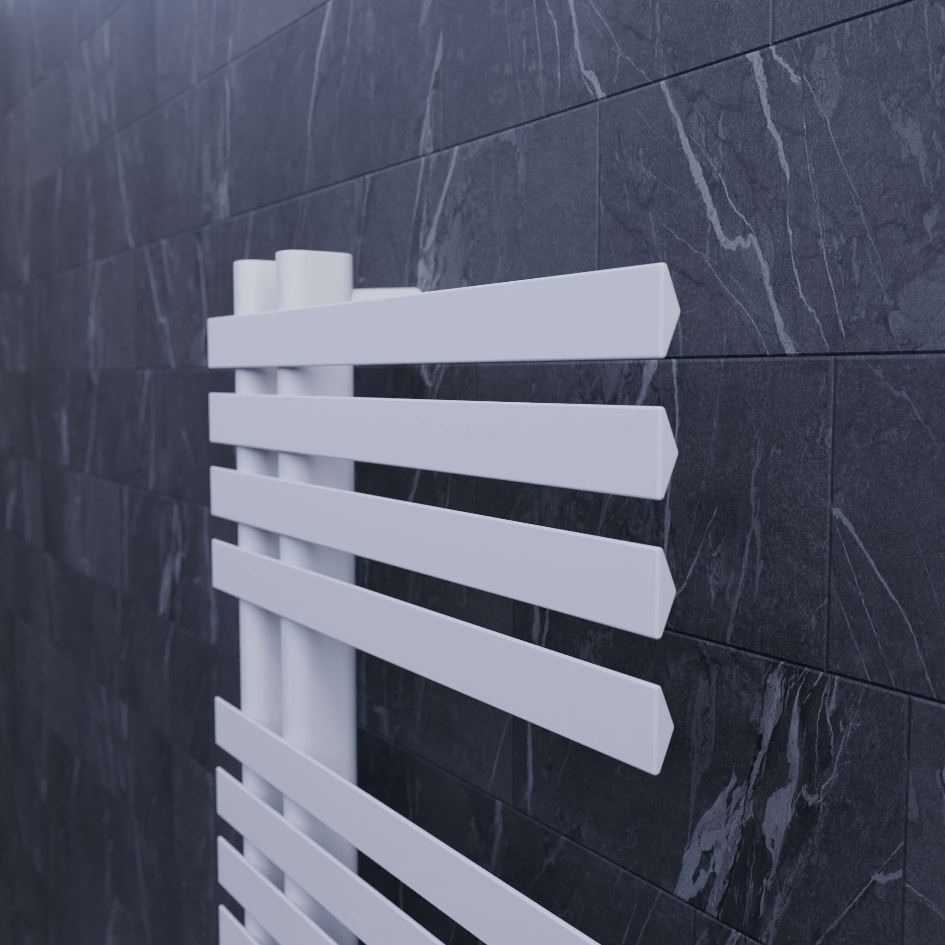 Modern Bathroom Radiator - Free 3D Model by puscas_adryan