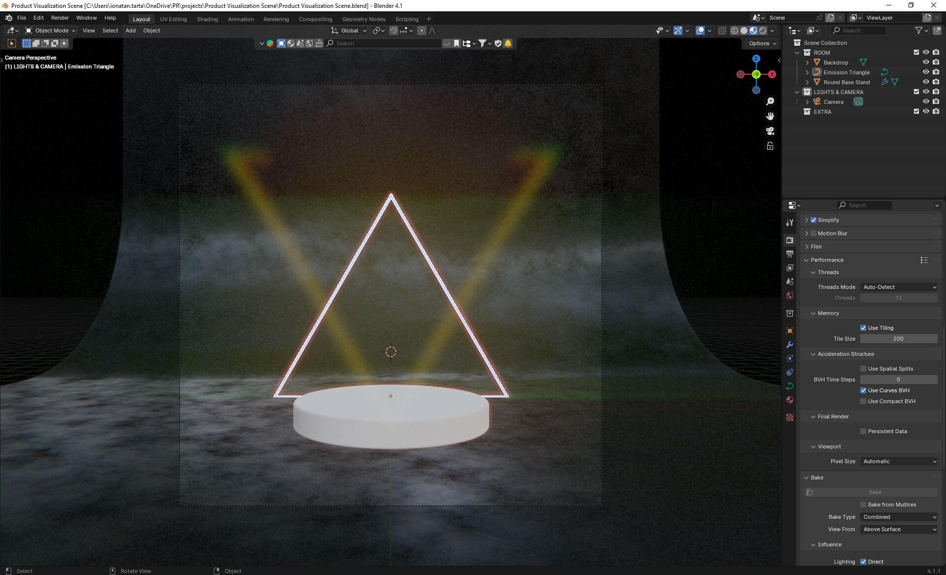 Product Visualization Mockup Scene - Free 3D Model by puscas_adryan