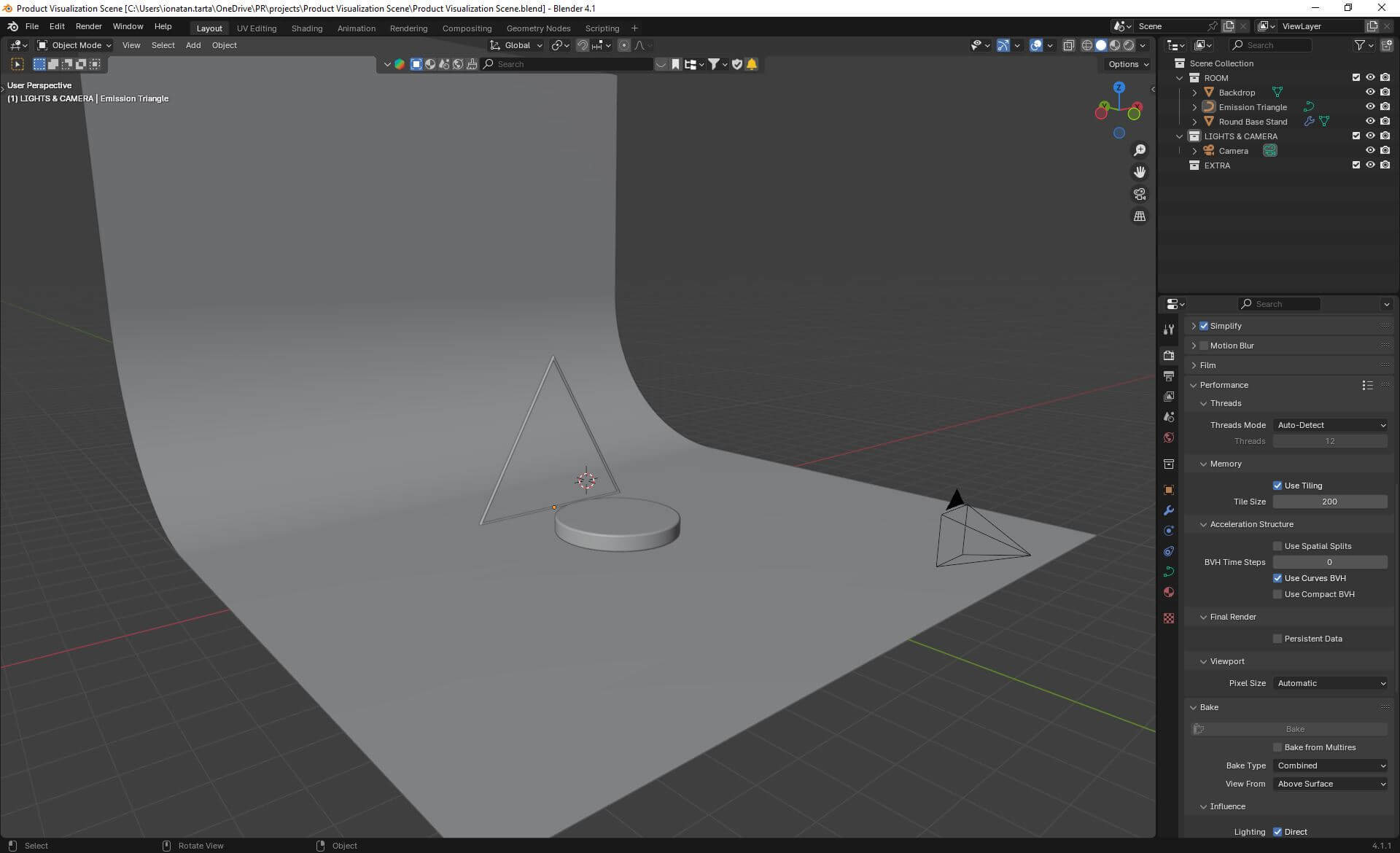 Product Visualization Mockup Scene - Free 3D Model by puscas_adryan