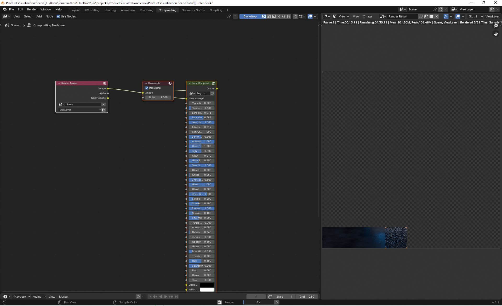 Product Visualization Mockup Scene - Free 3D Model by puscas_adryan