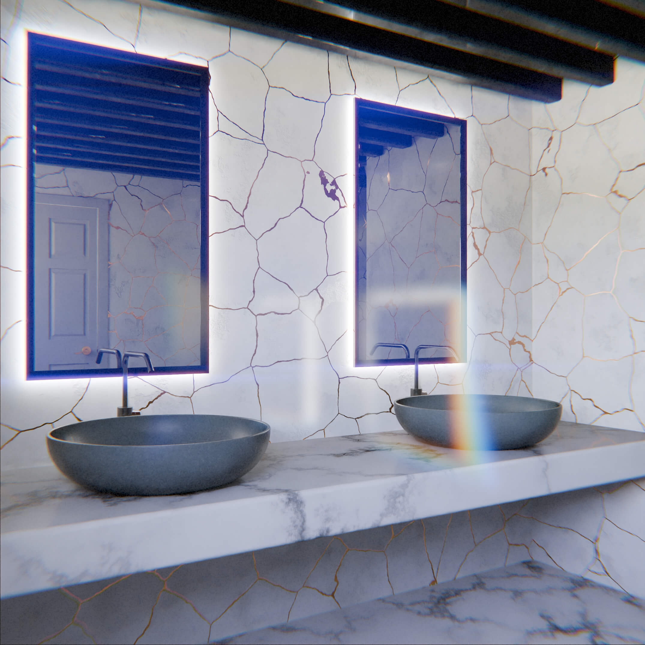 Public Toilet Restroom - Free 3D Model by puscas_adryan