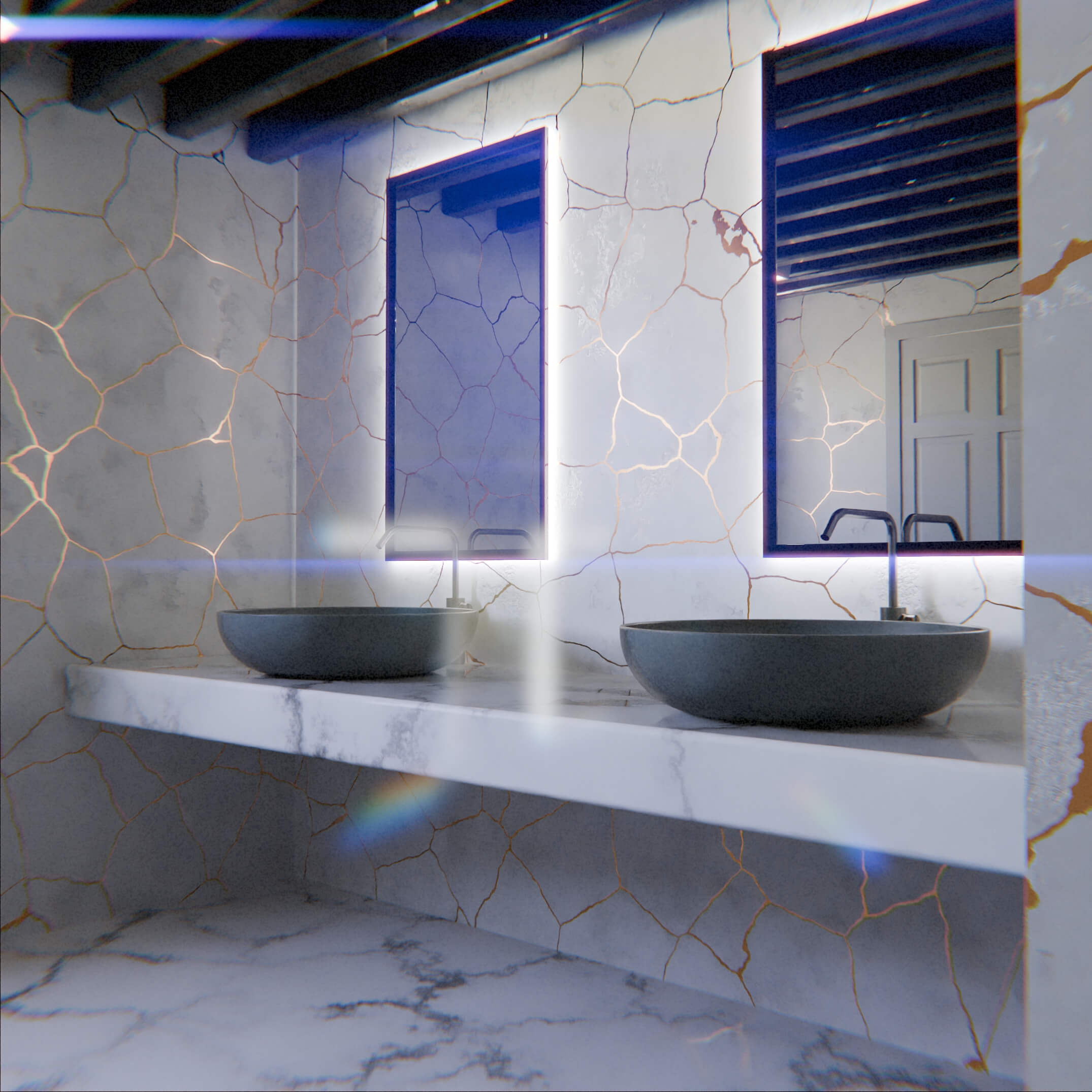 Public Toilet Restroom - Free 3D Model by puscas_adryan