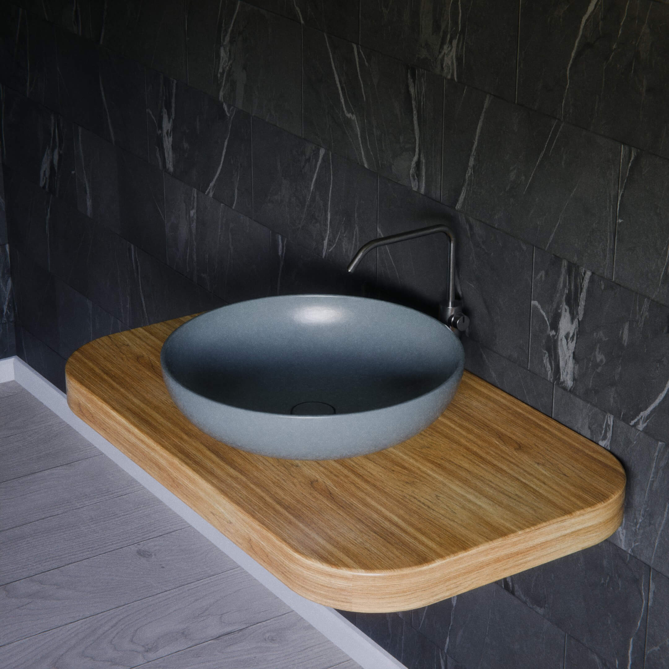 Round Sink - Modern Sink Design 3D Model by puscas_adryan