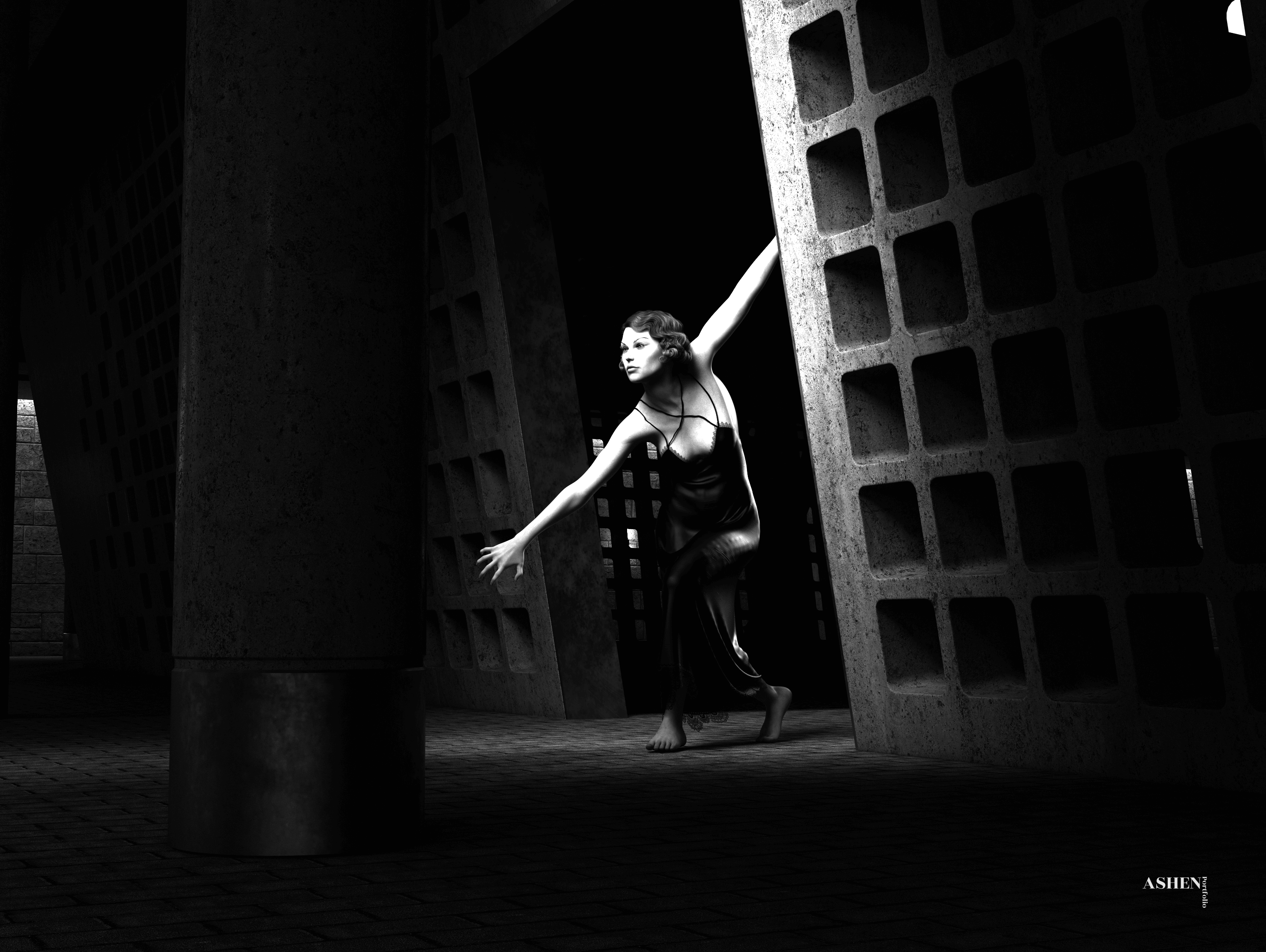 Cesare - Expressionist Poses for GF8 and GF8.1 Daz Content by Pushee-Ri