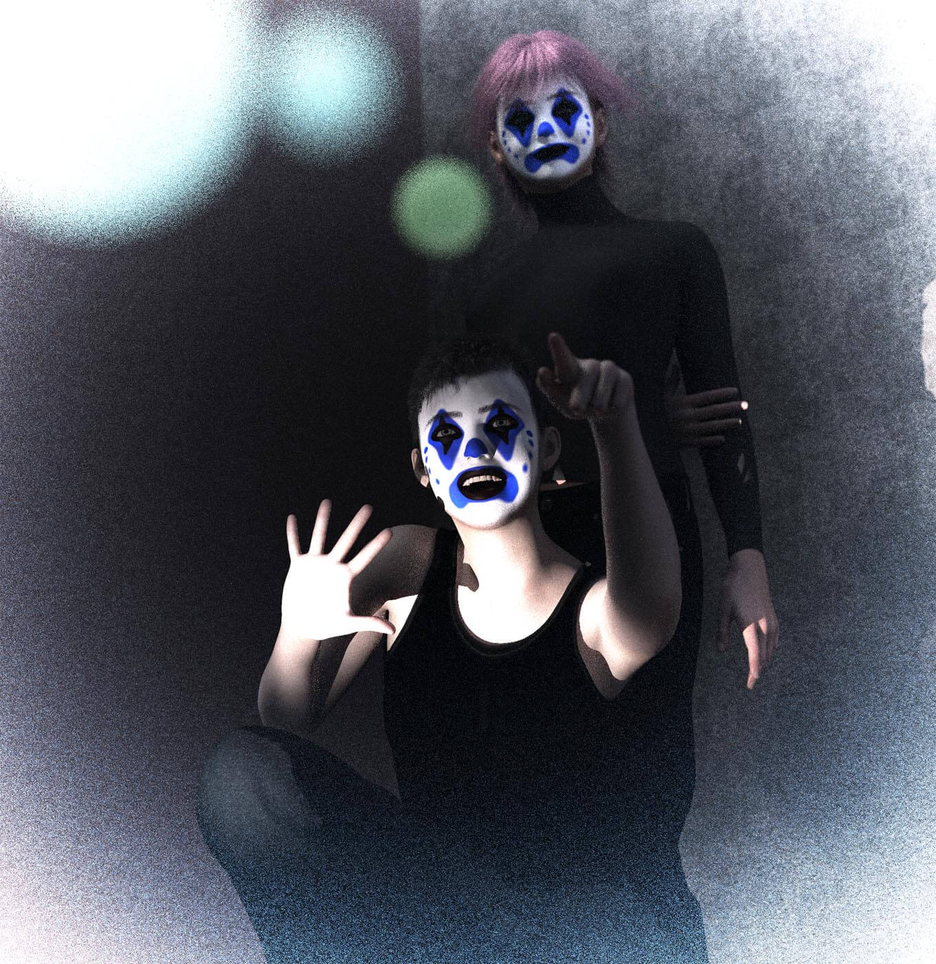 Joy Division 3D Render, Digital Art by Pushee-Ri