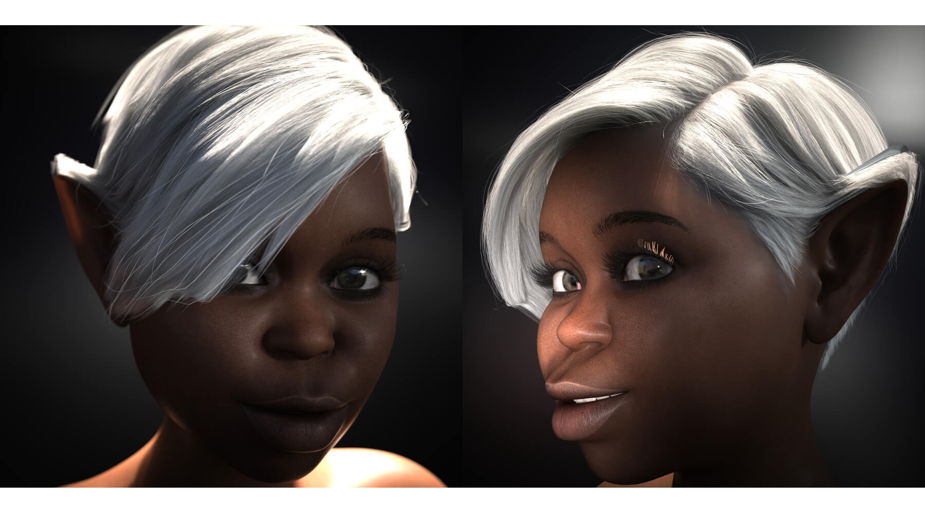 Kweenie (Info) 3D Render, Digital Art by Pushee-Ri