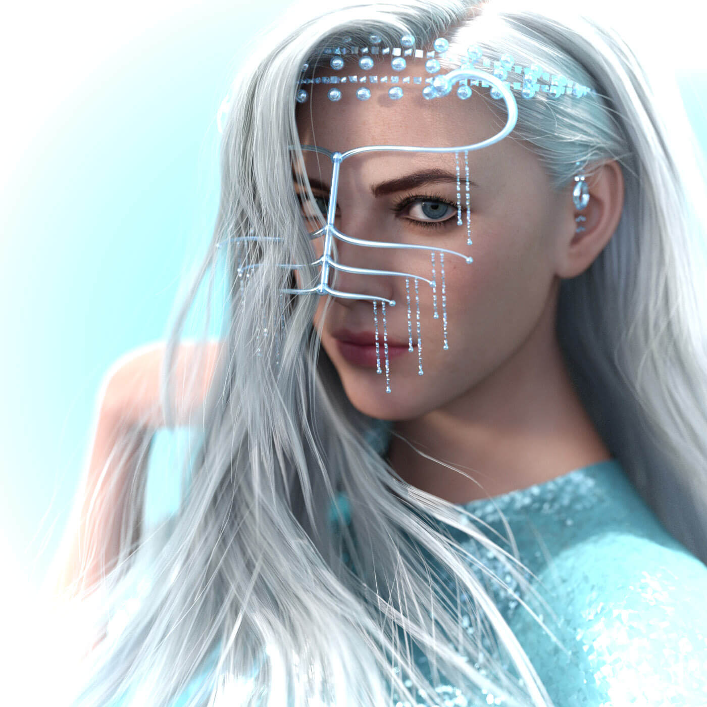 SFHA 89 (WIP) 3D Render, Digital Art by Pushee-Ri