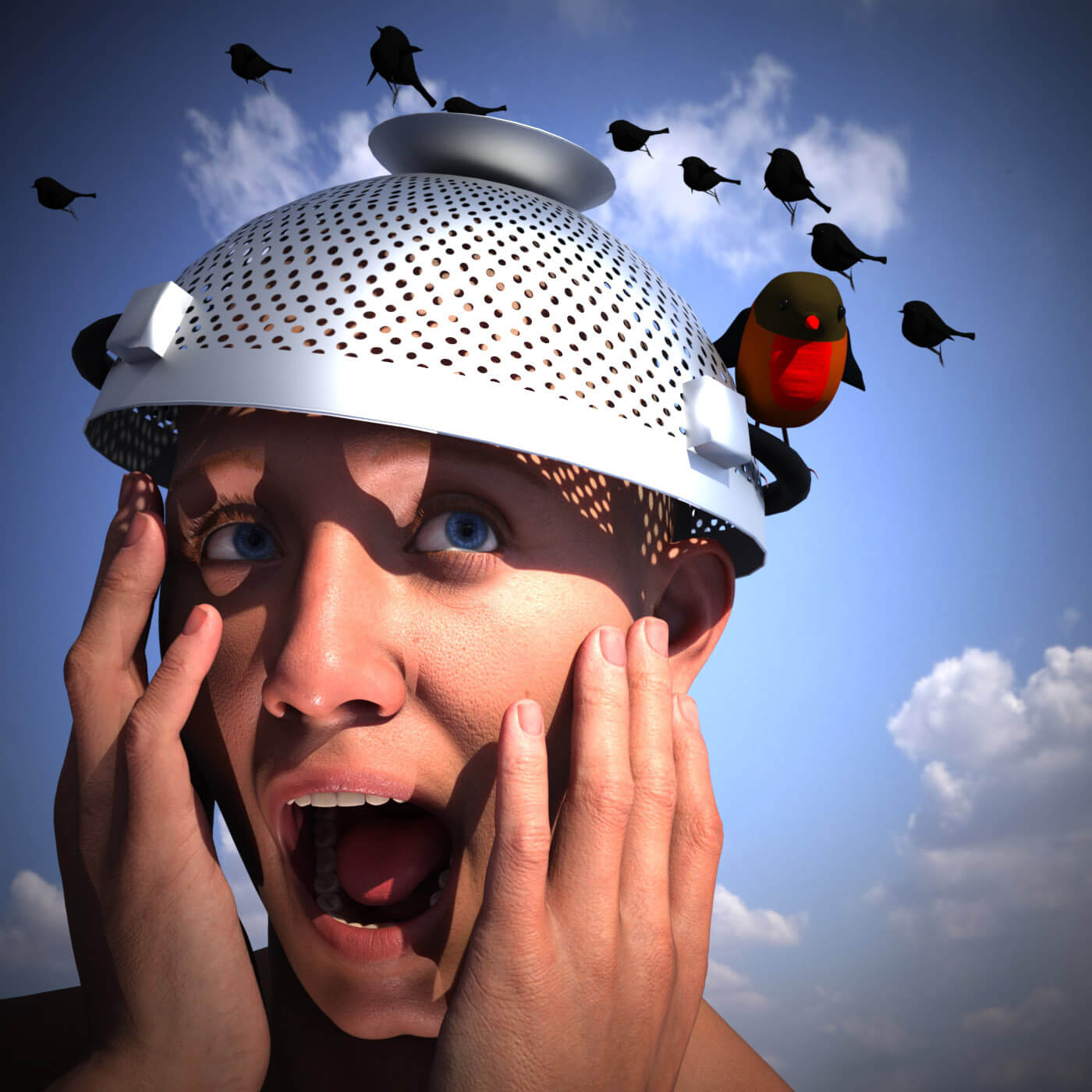 Tippi 3D Render, Digital Art by Pushee-Ri