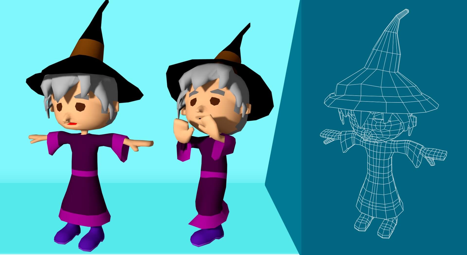 Witch - 3D Model by Puxxe Studio