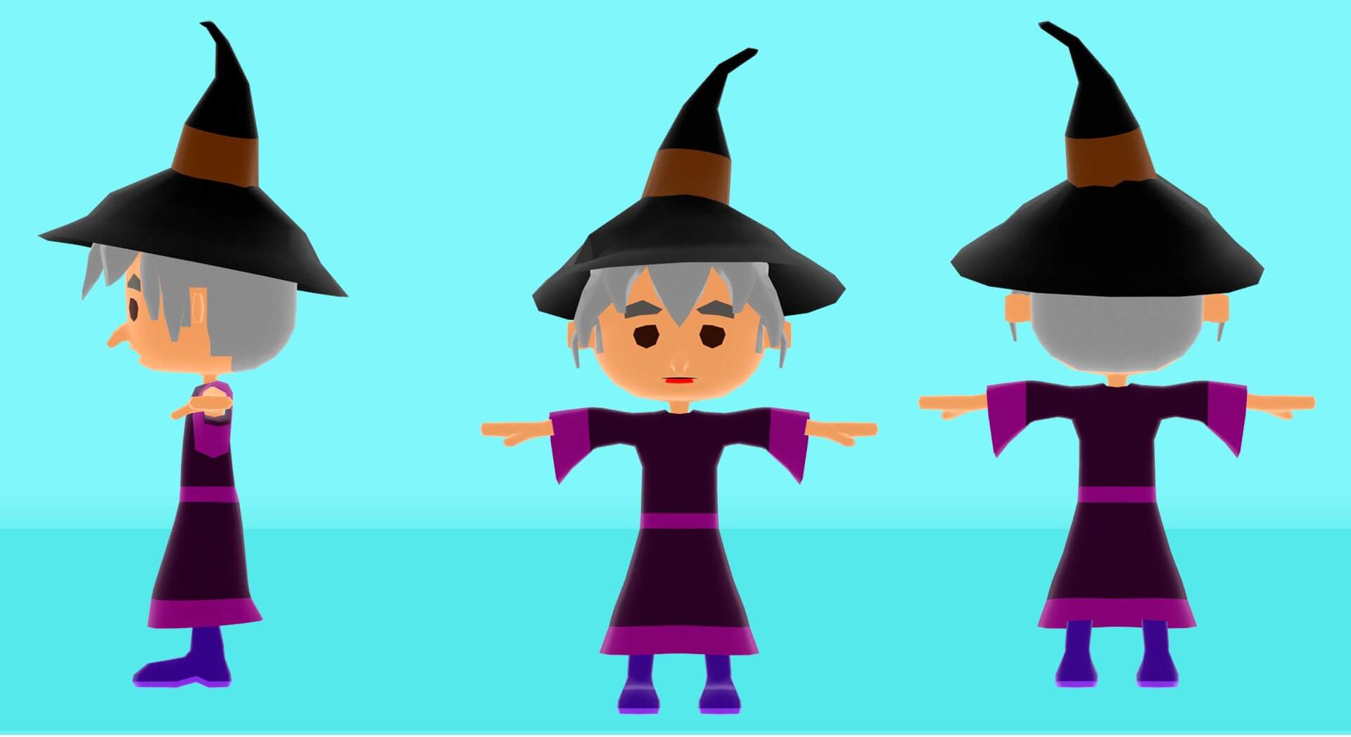 Witch - 3D Model by Puxxe Studio