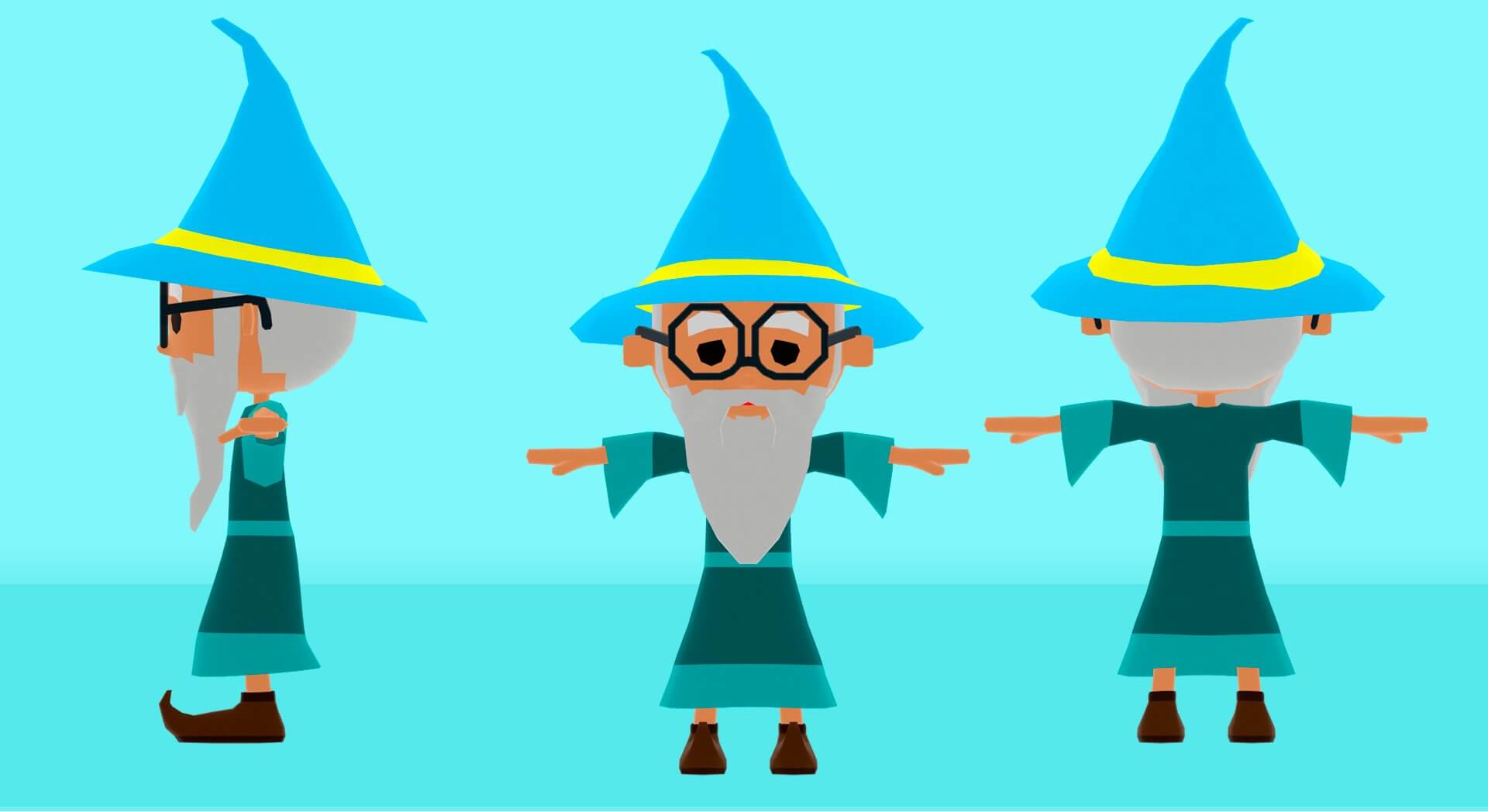 Wizard - 3D Model by Puxxe Studio