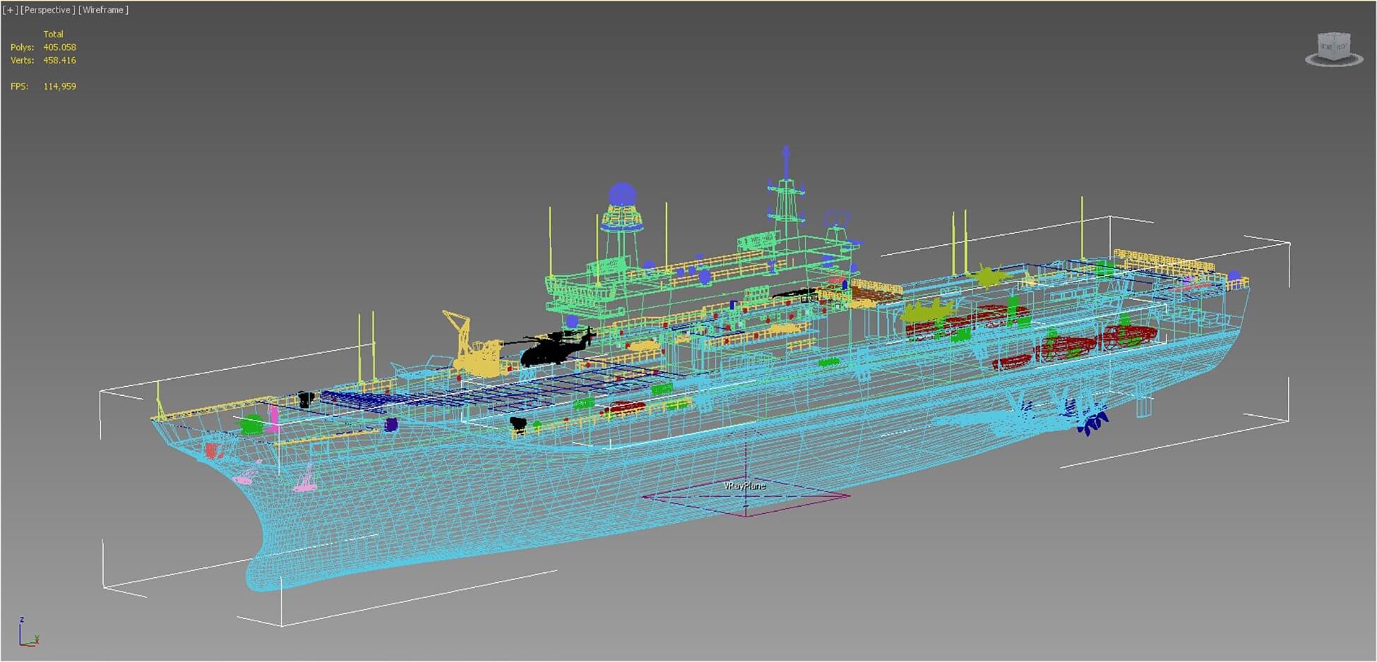 Cavour Carrier - 3D Model by pxfpxd