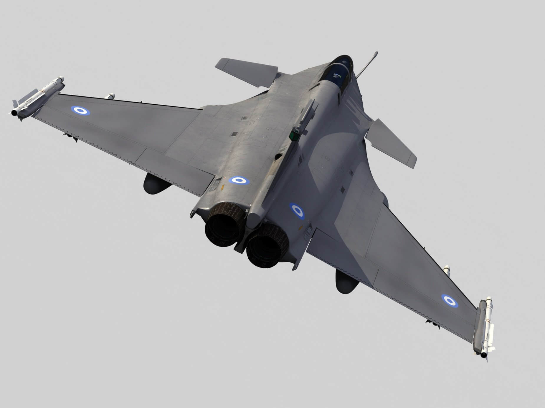 Dassault Rafale Greek Scheme - 3D Model by pxfpxd