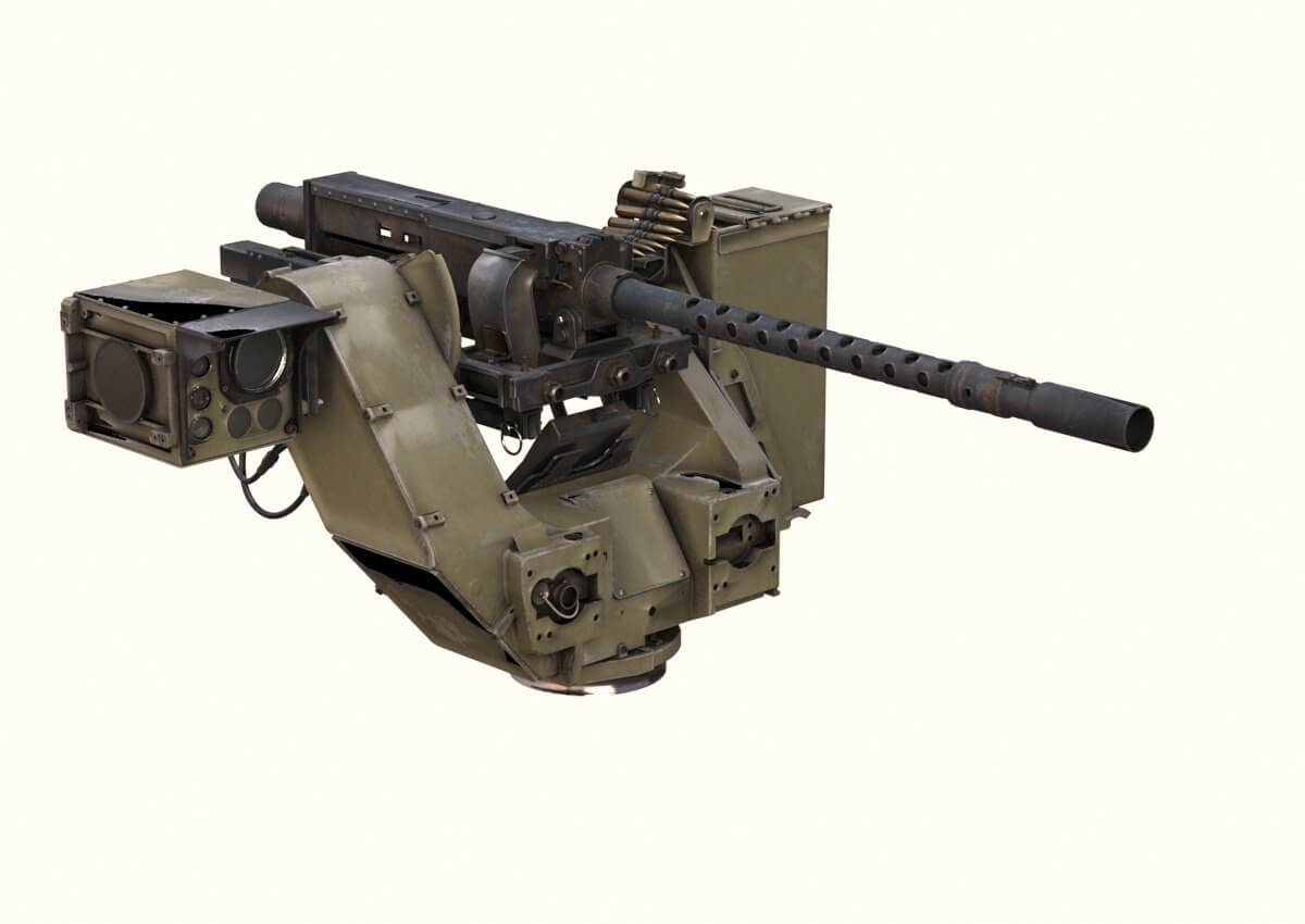 DeFNder M2 RCWS M2 By FN Herstal - 3D Model by pxfpxd