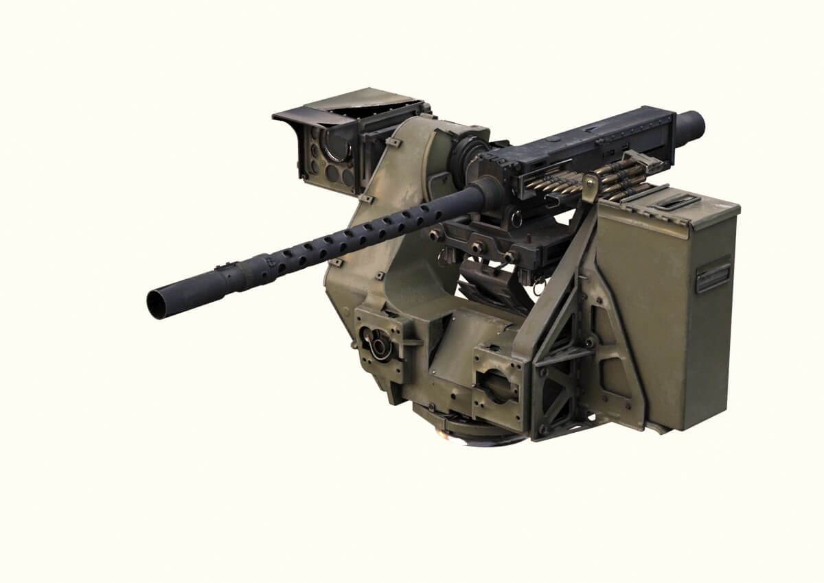 DeFNder M2 RCWS M2 By FN Herstal - 3D Model by pxfpxd