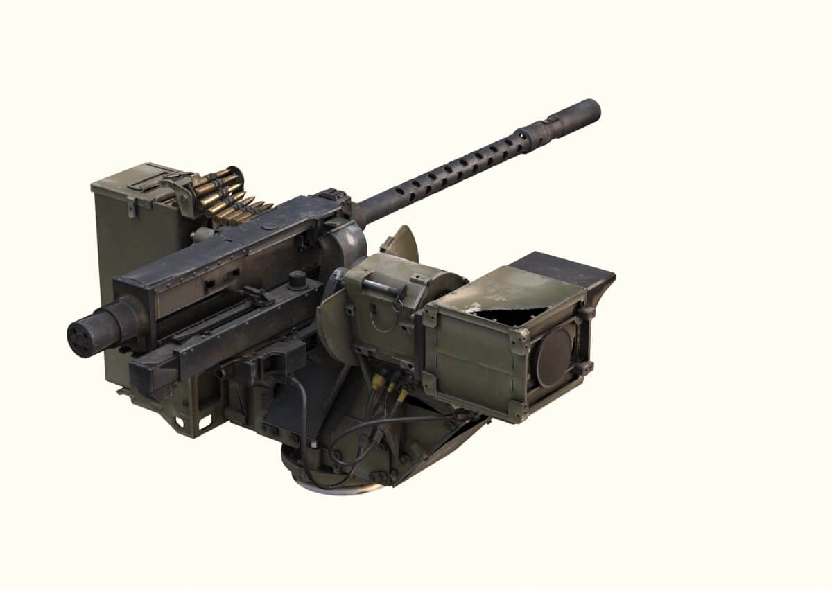 DeFNder M2 RCWS M2 By FN Herstal - 3D Model by pxfpxd