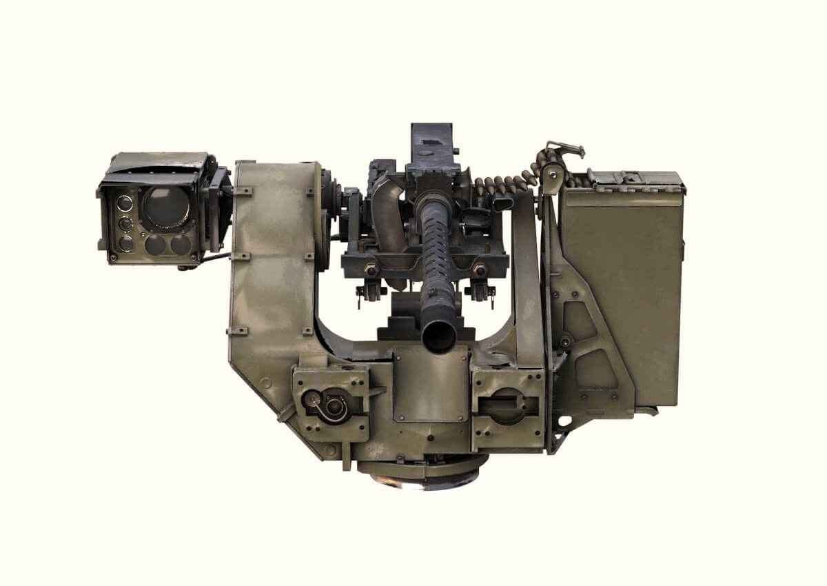 DeFNder M2 RCWS M2 By FN Herstal - 3D Model by pxfpxd