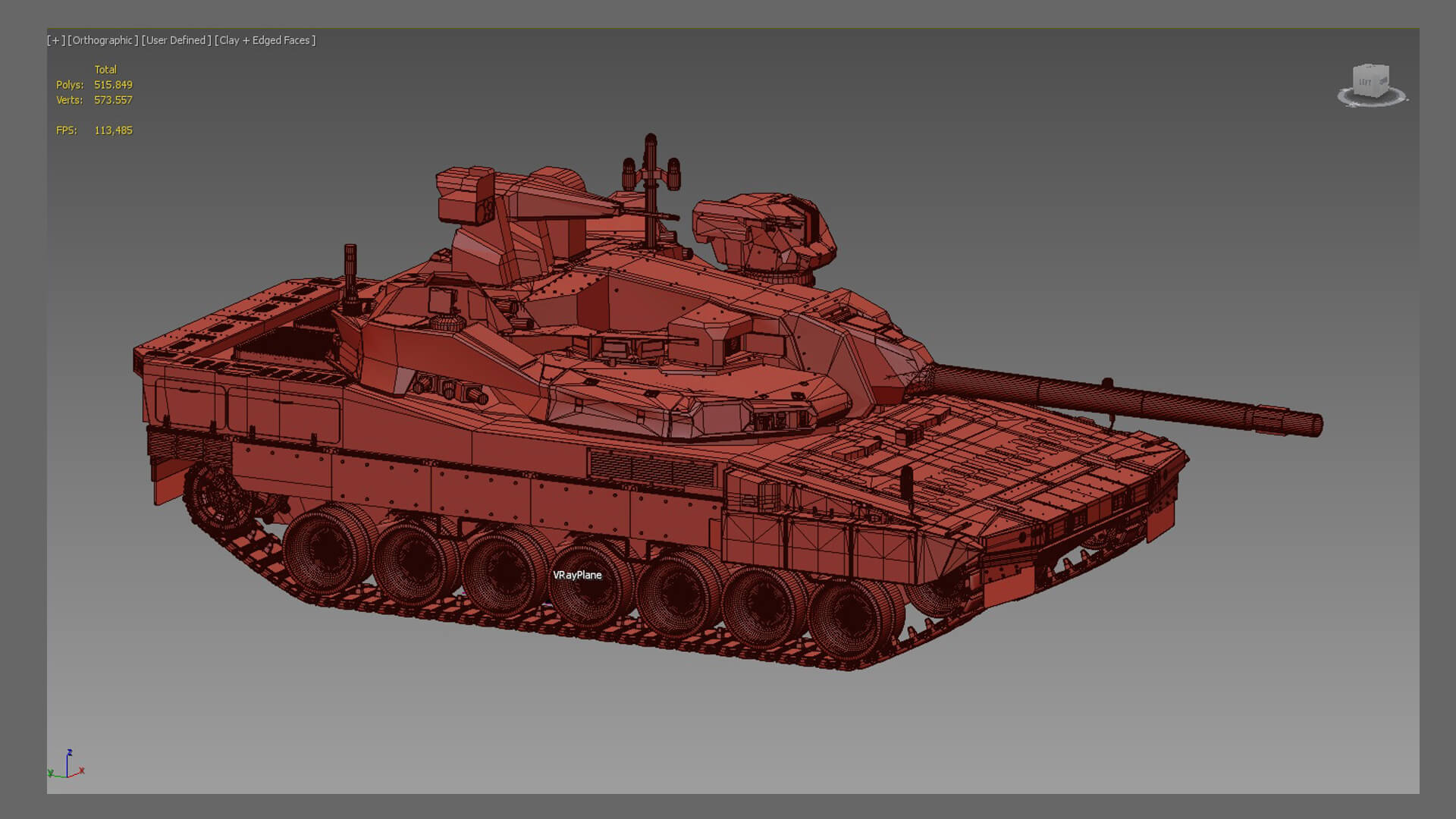 Embt Enhanced Main Battle Tank - 3D Model by pxfpxd