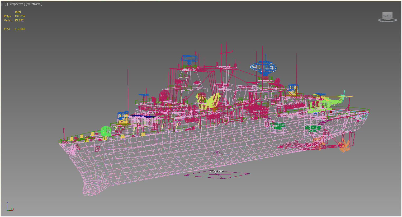 F-216 Schleswig-Holstein Improved Brandenburg Class Frigate 3D Model by ...