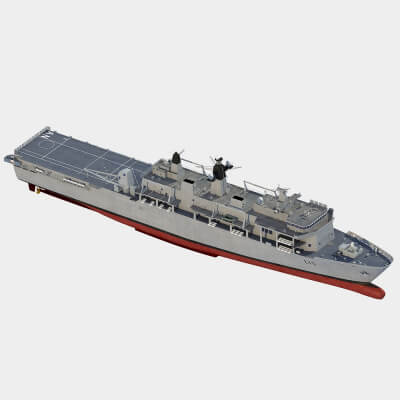 HMS Bulwark L-15 3D Model by pxfpxd
