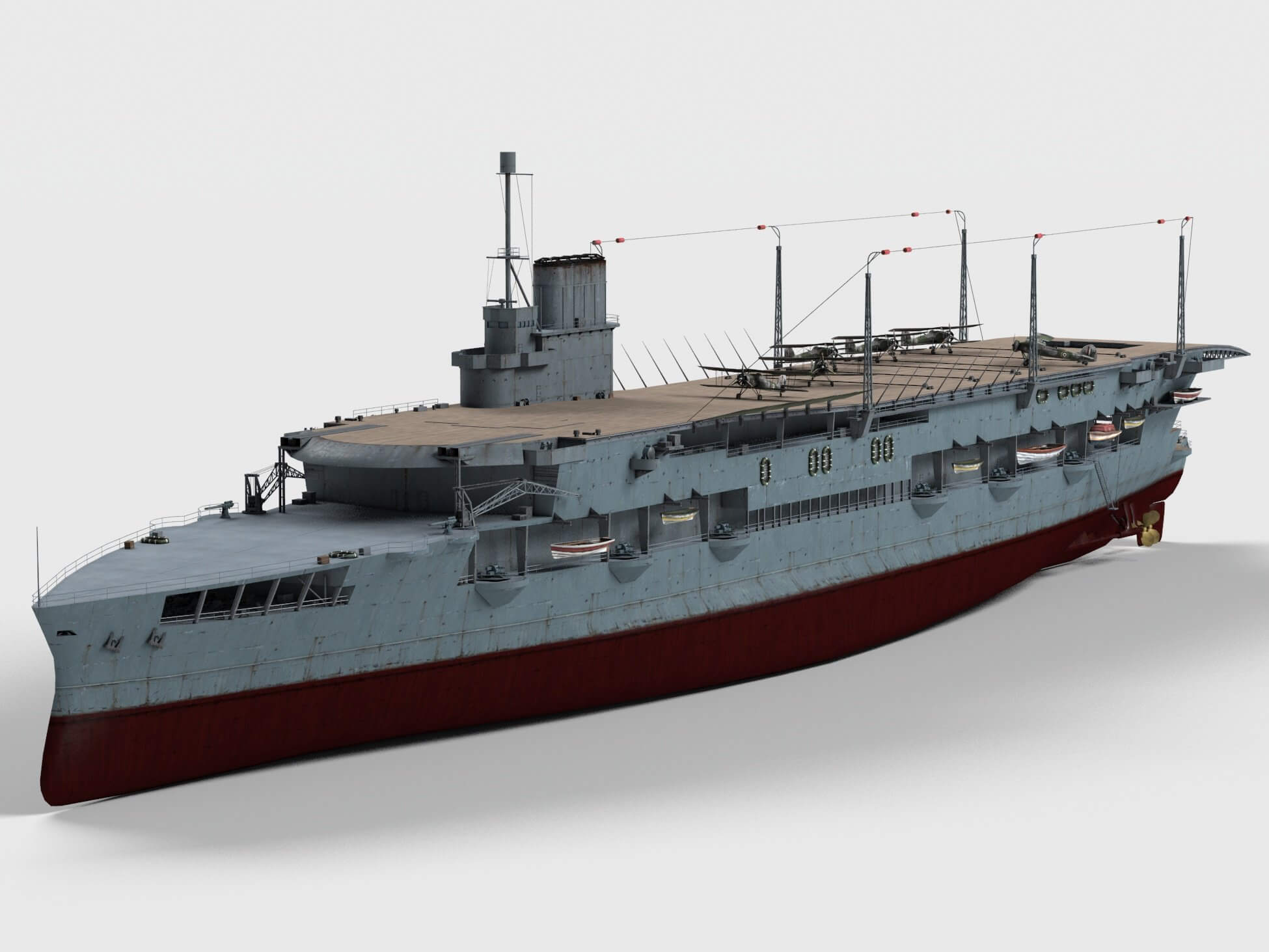 HMS Glorious Carrier - 3D Model by pxfpxd