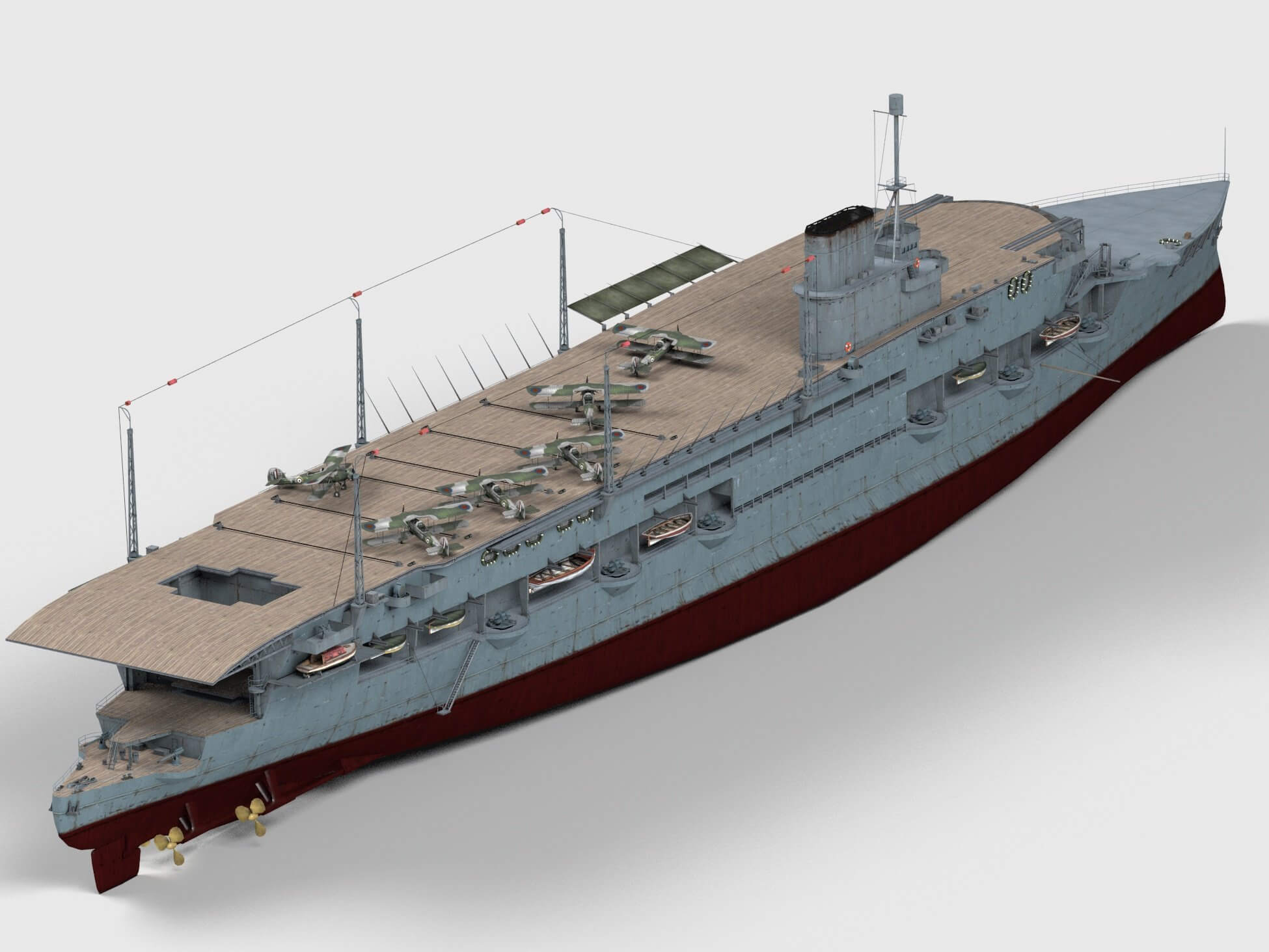 HMS Glorious Carrier - 3D Model by pxfpxd