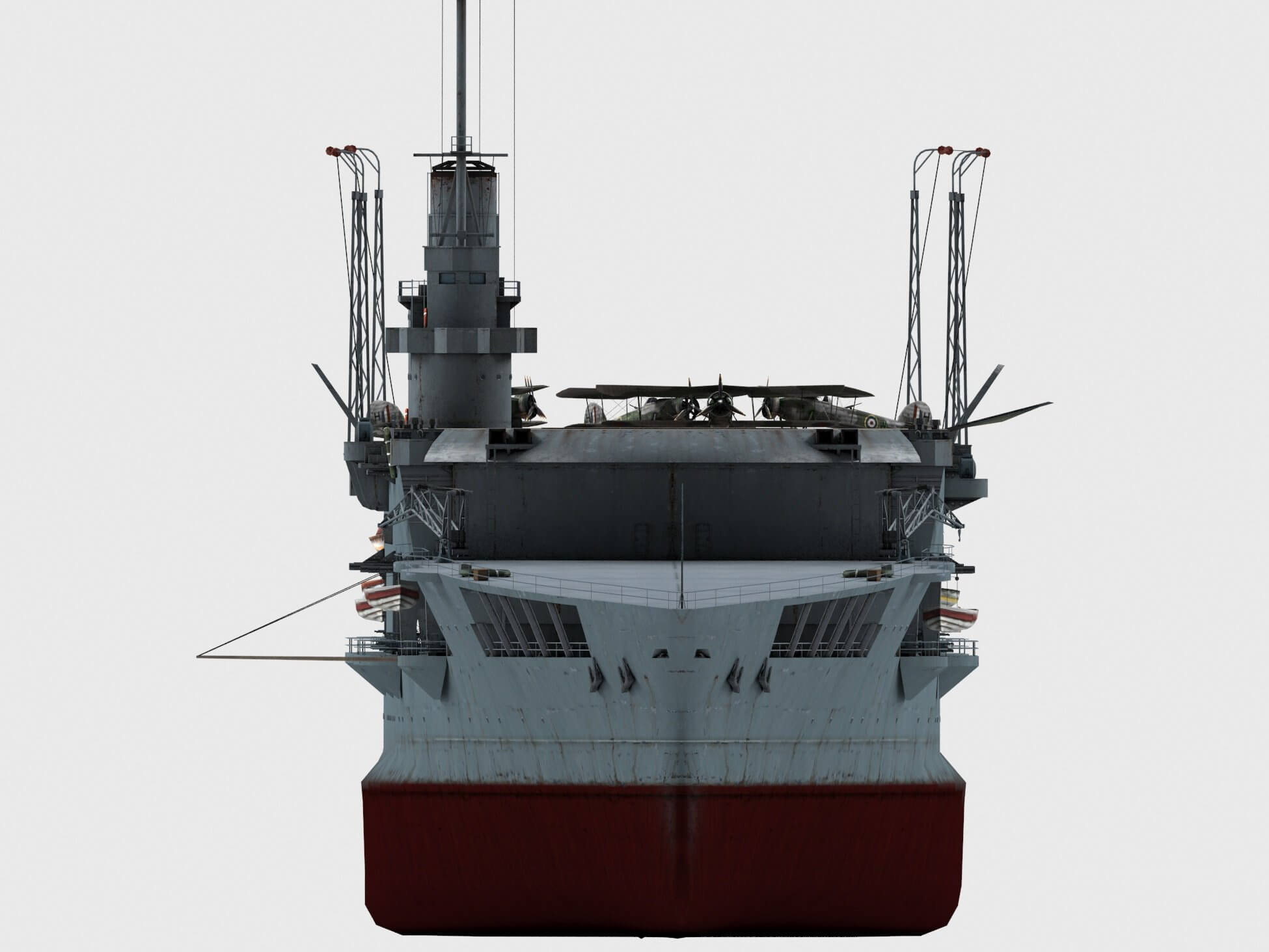 HMS Glorious Carrier - 3D Model by pxfpxd