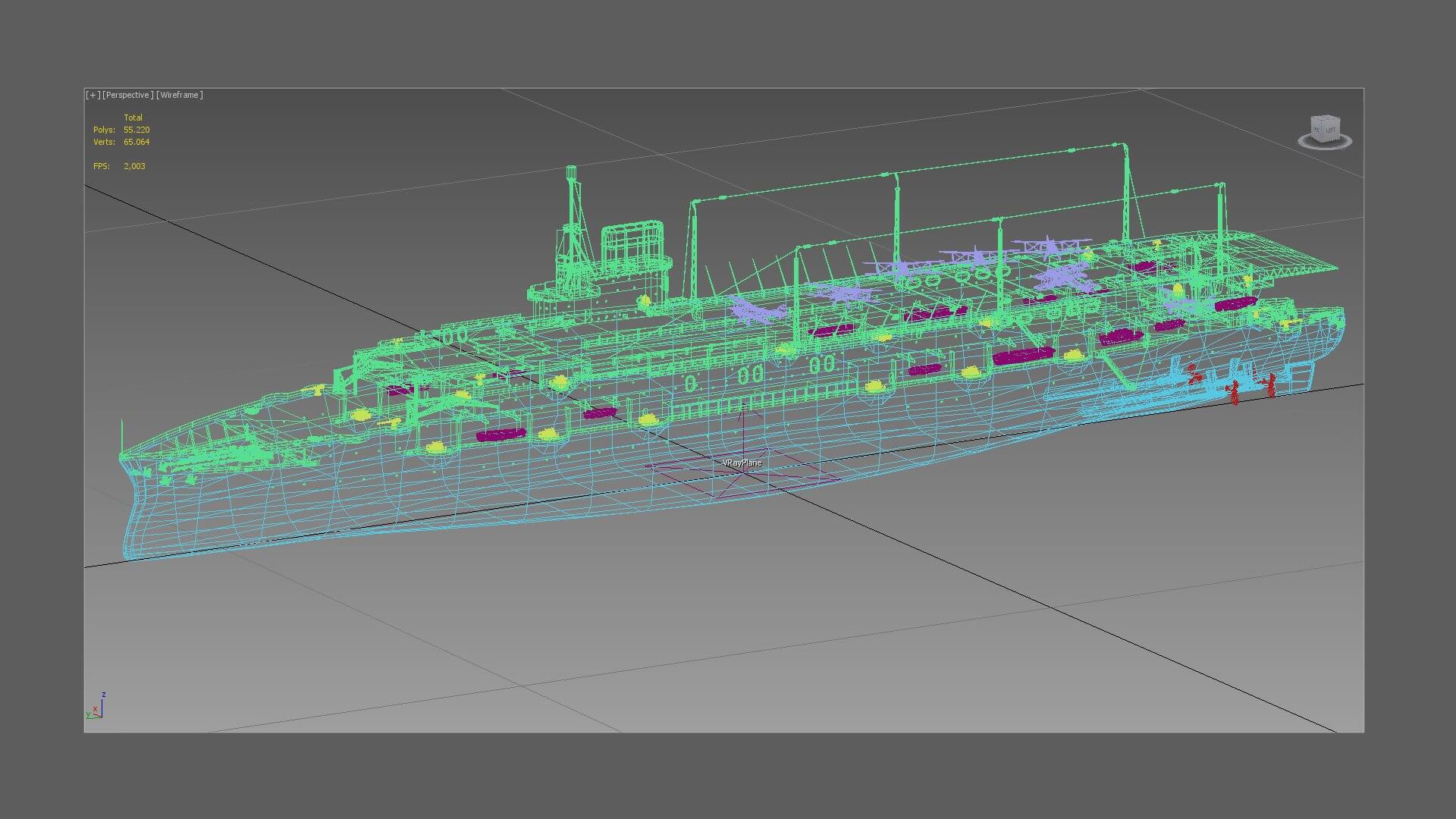 HMS Glorious Carrier - 3D Model by pxfpxd