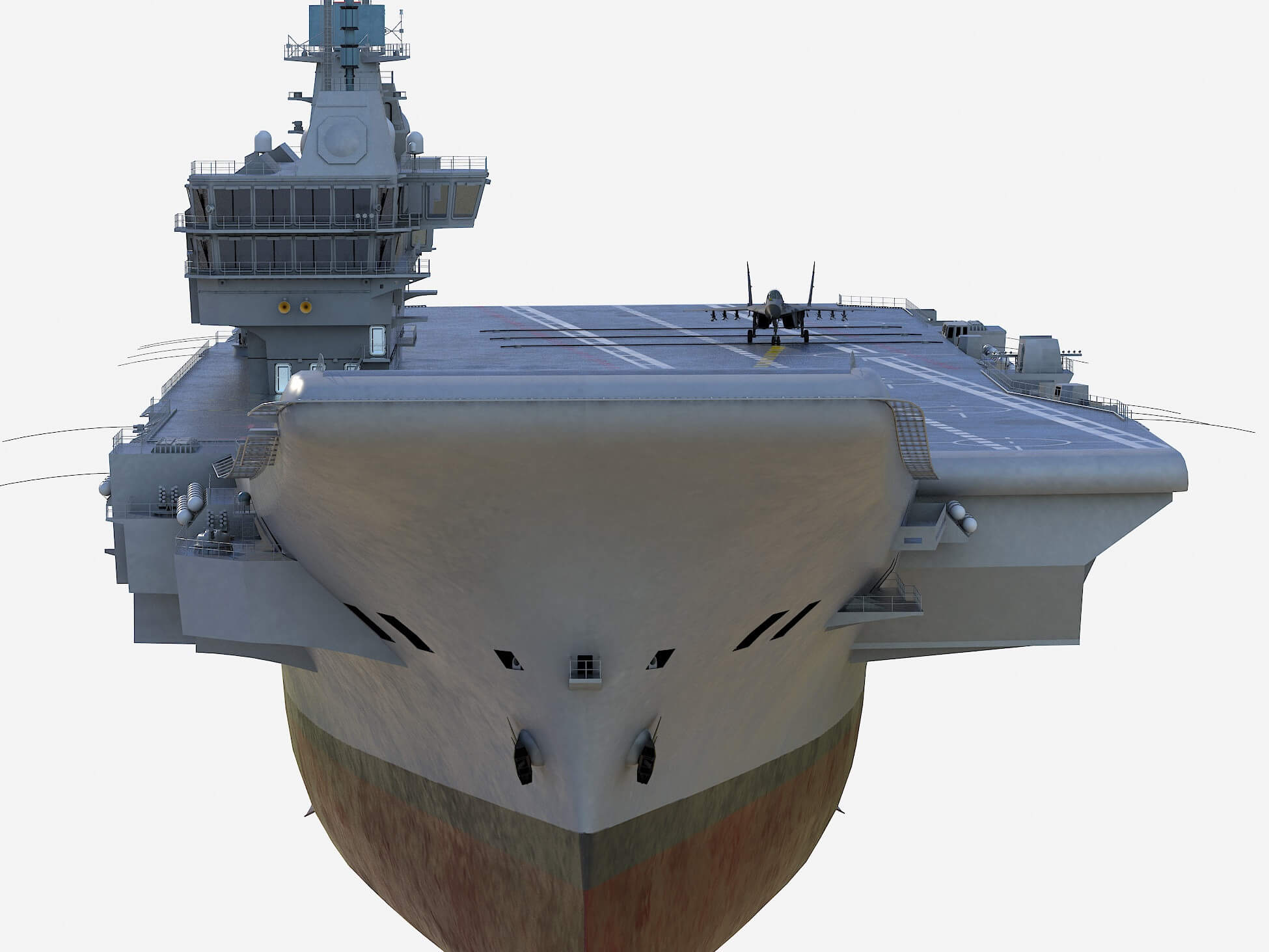 Ins Vikrant Carrier - 3D Model by pxfpxd